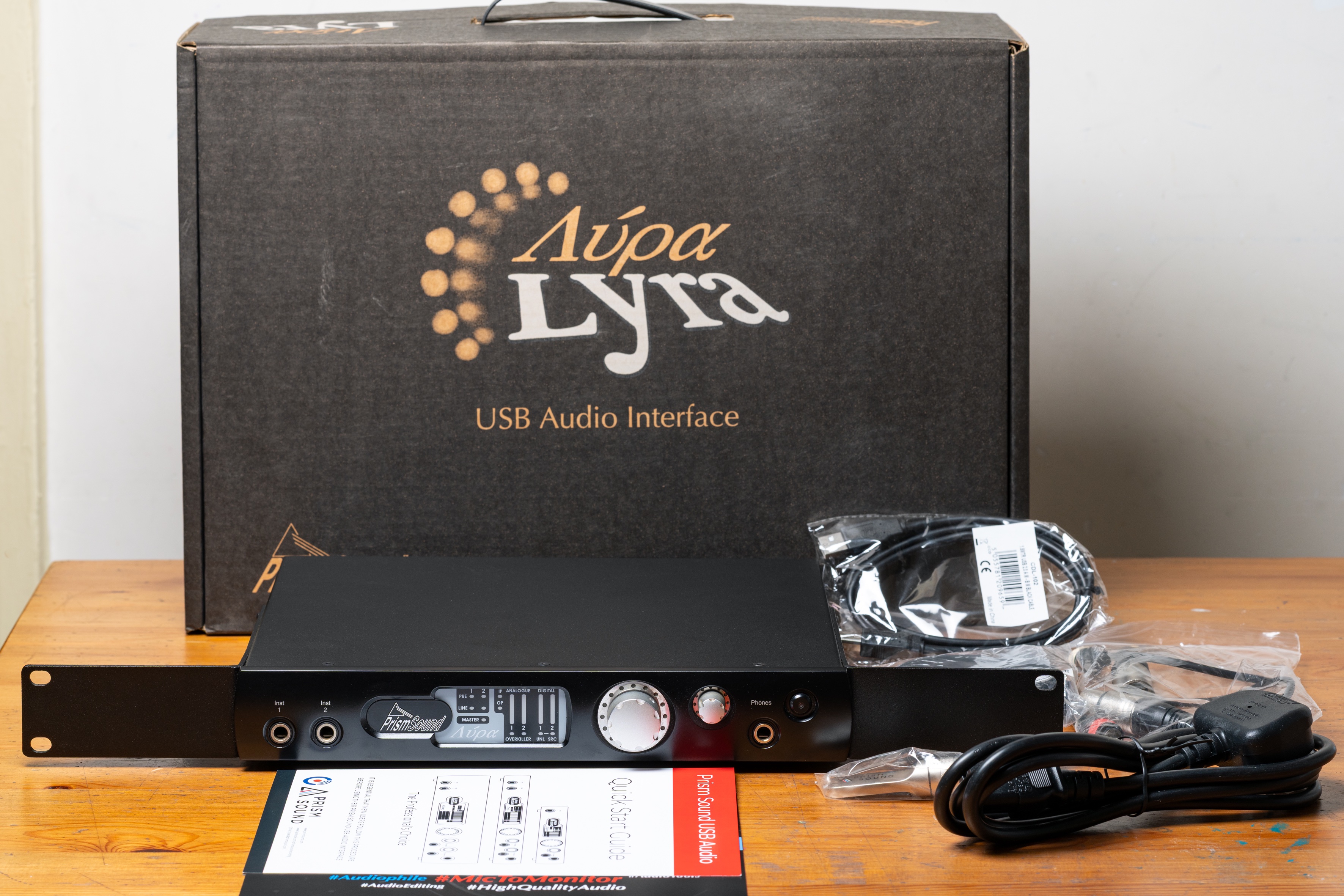 Closed: Prism Sound Lyra 2 (with Rackmount Ears) USB Audio Interface ...
