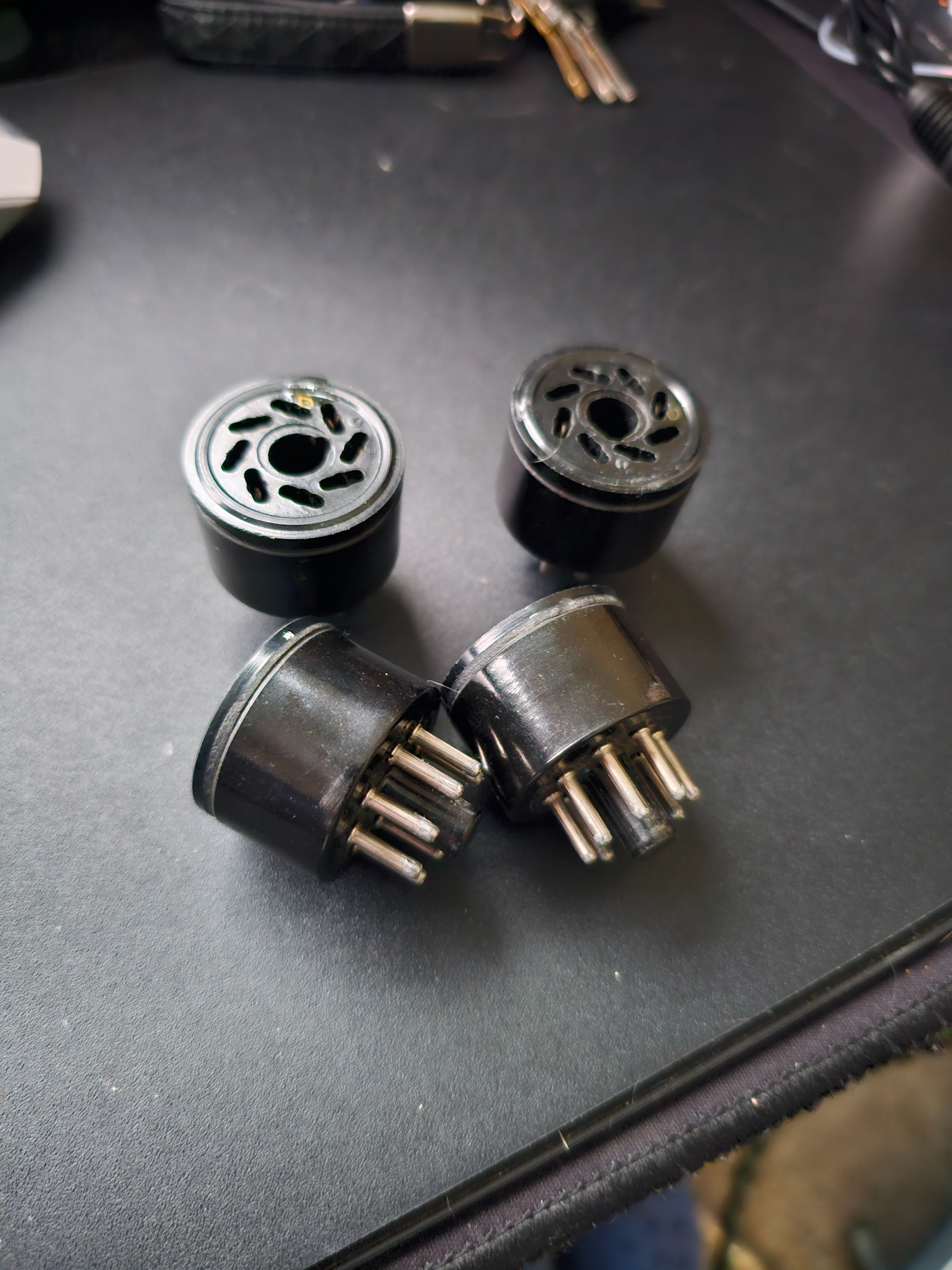 Sold: Quad Custom 8 pin Octal socket adapters | Headphone Reviews and ...