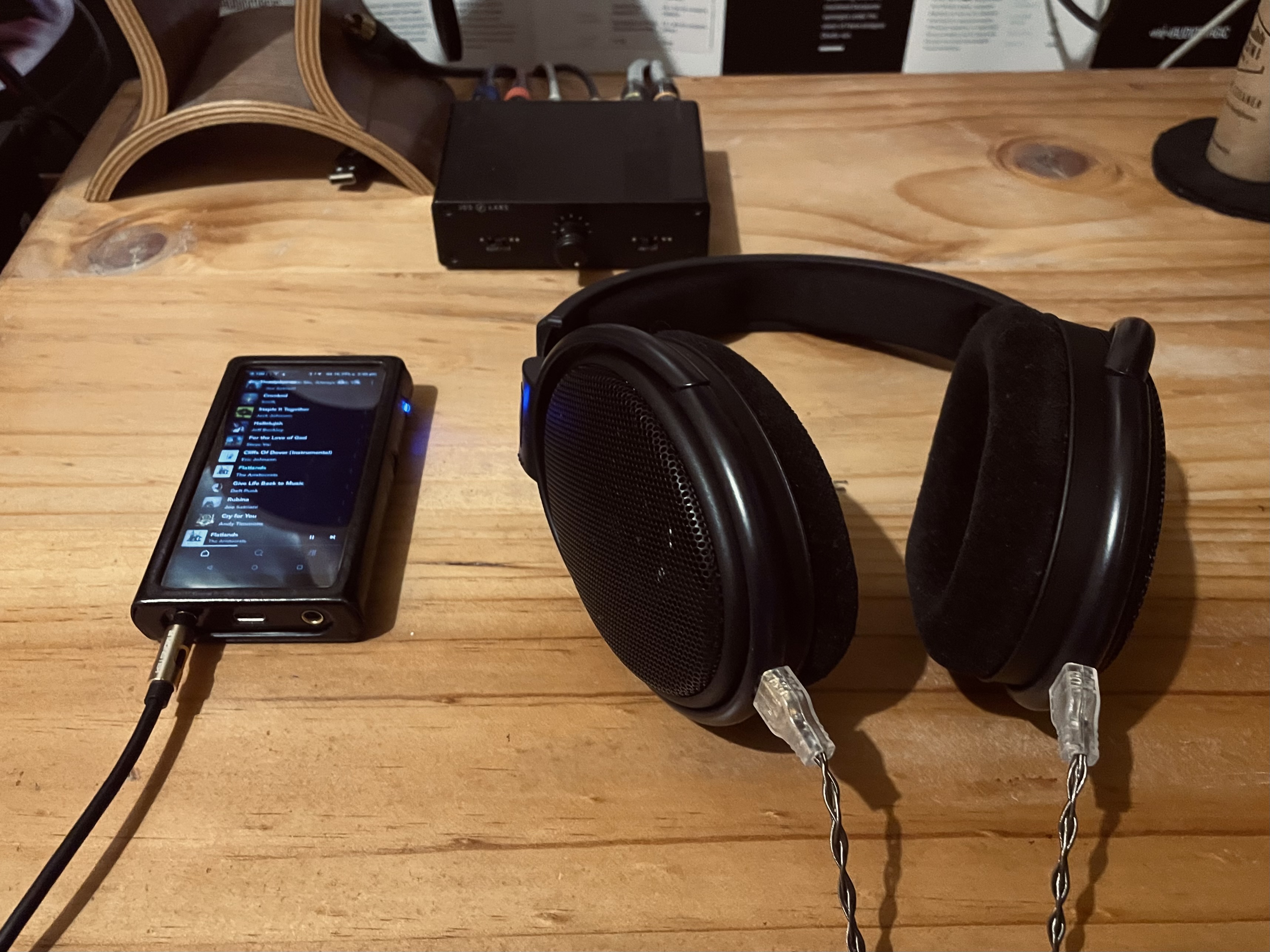 Show us your Head-Fi station at it's current state. No old pictures ...