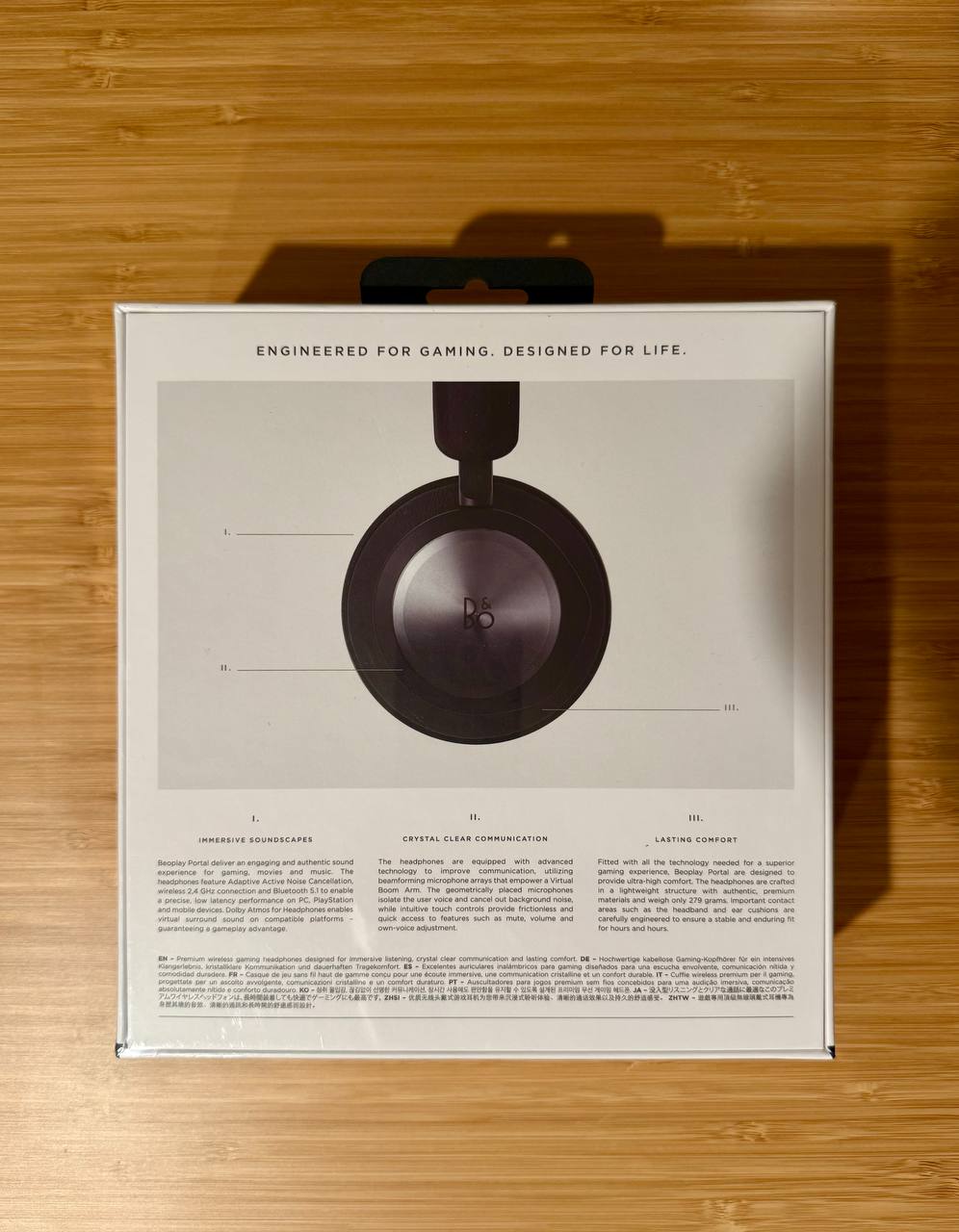 Closed: Bang & Olufson BeoPlay Portal Active Noise Canceling & Low ...