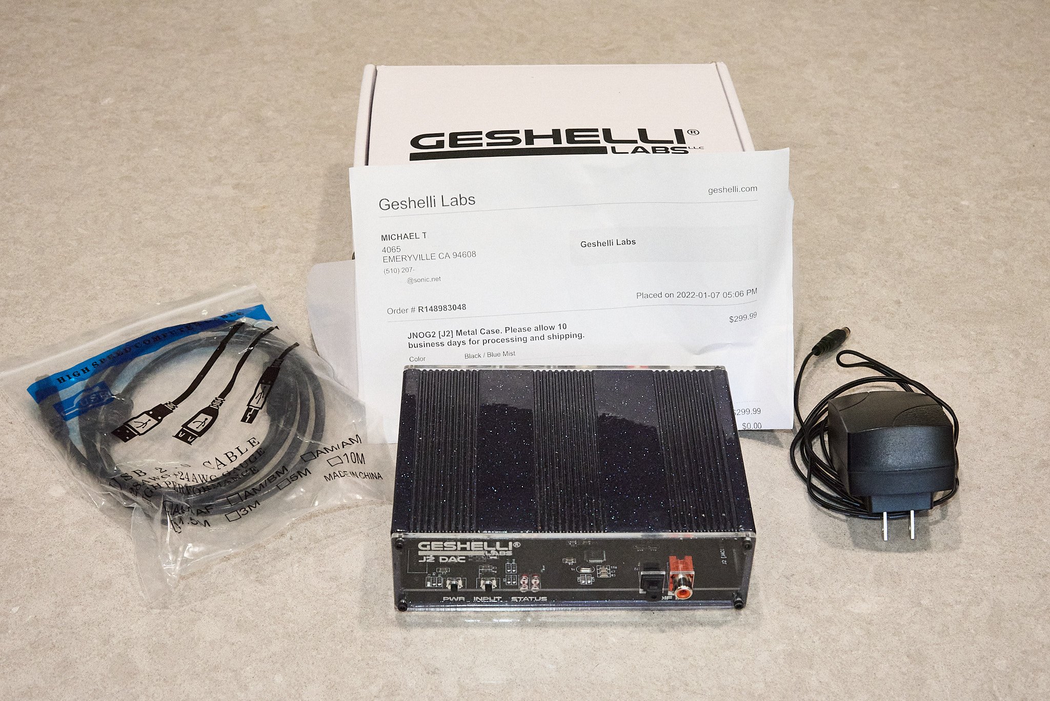 Sold: Geshelli J2 DAC w/ USB | Headphone Reviews and Discussion - Head ...