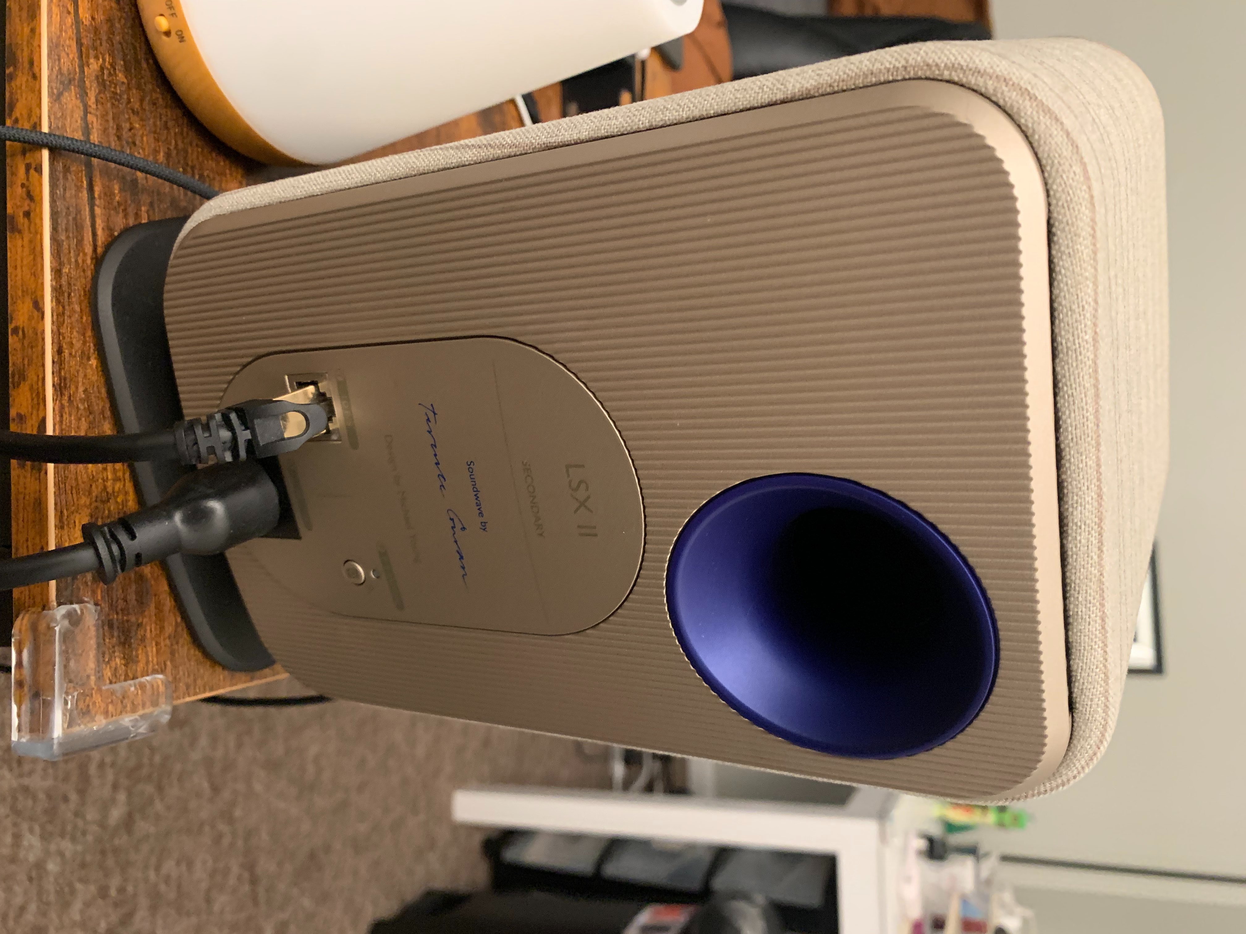 Kef LSX II Wireless Bookshelf Speakers (Pair) and Kef P1 Desk Stands ...