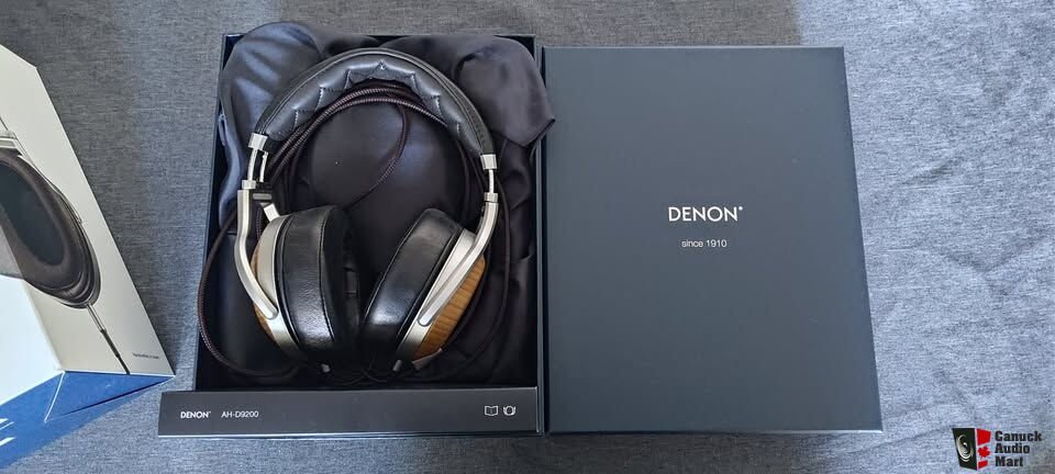 Sold: Denon AH-D9200 Bamboo Over the Ear Headphones | Headphone Reviews ...