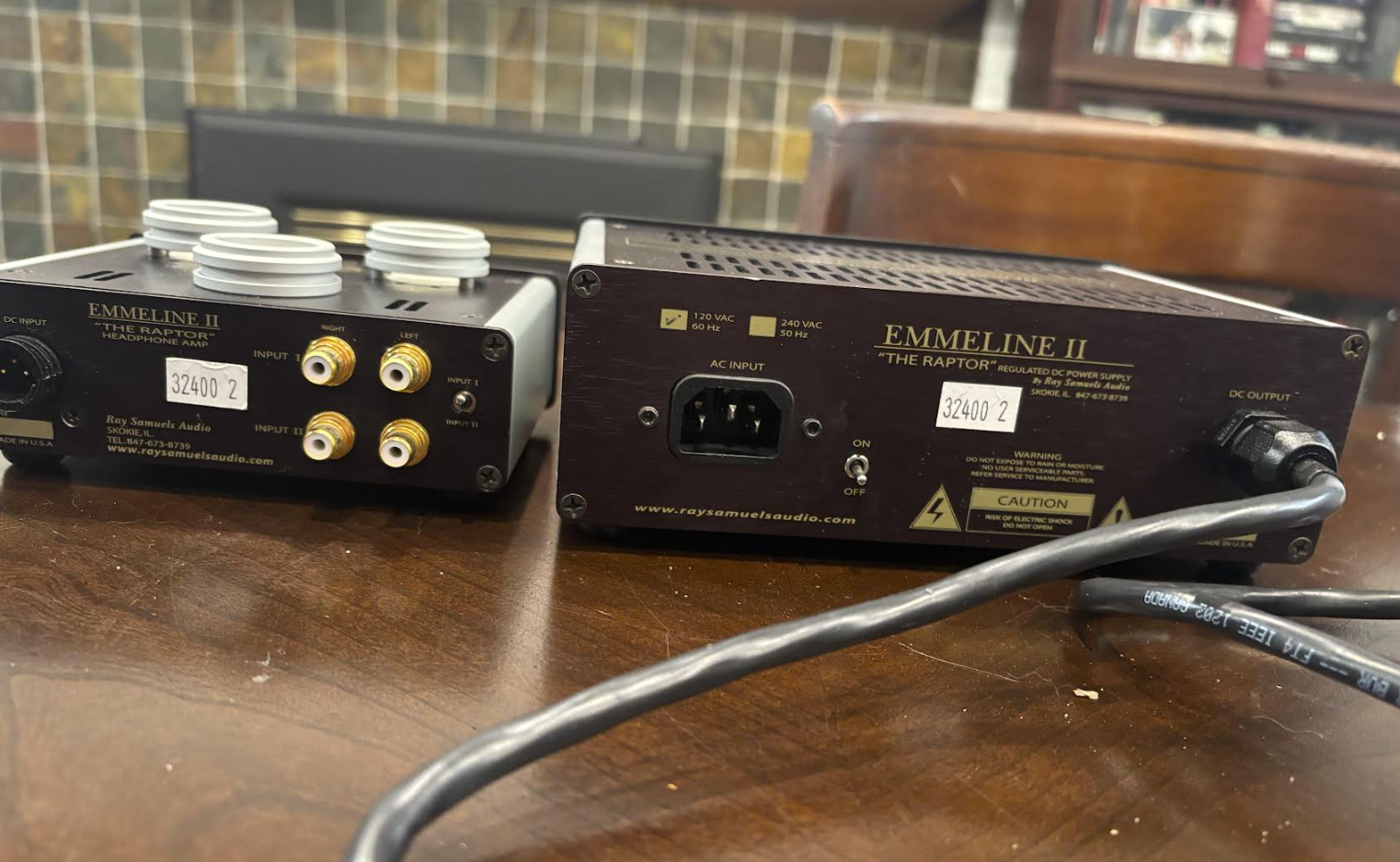 Closed: Ray Samuels Audio Emmeline II " Raptor " Tube Headphone ...