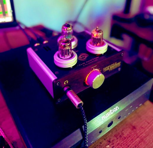 Closed: Ray Samuels Audio Emmeline II " Raptor " Tube Headphone ...