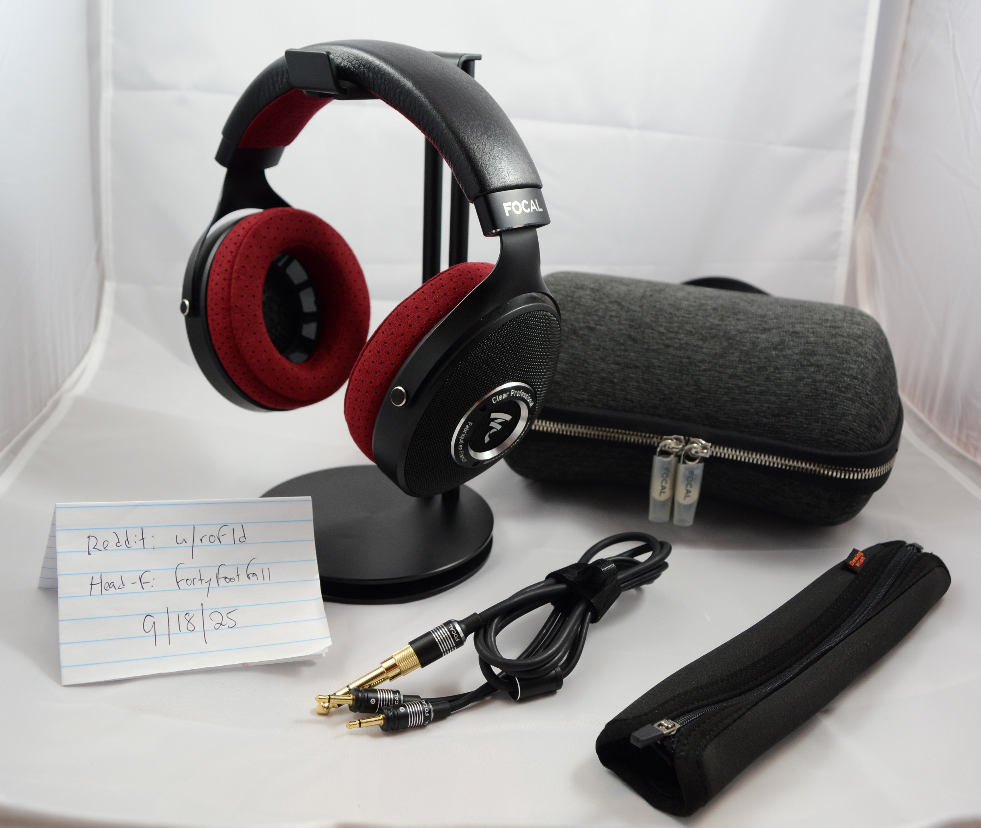 Closed: Focal Clear Pro w/ new pads + headband cover | Headphone ...