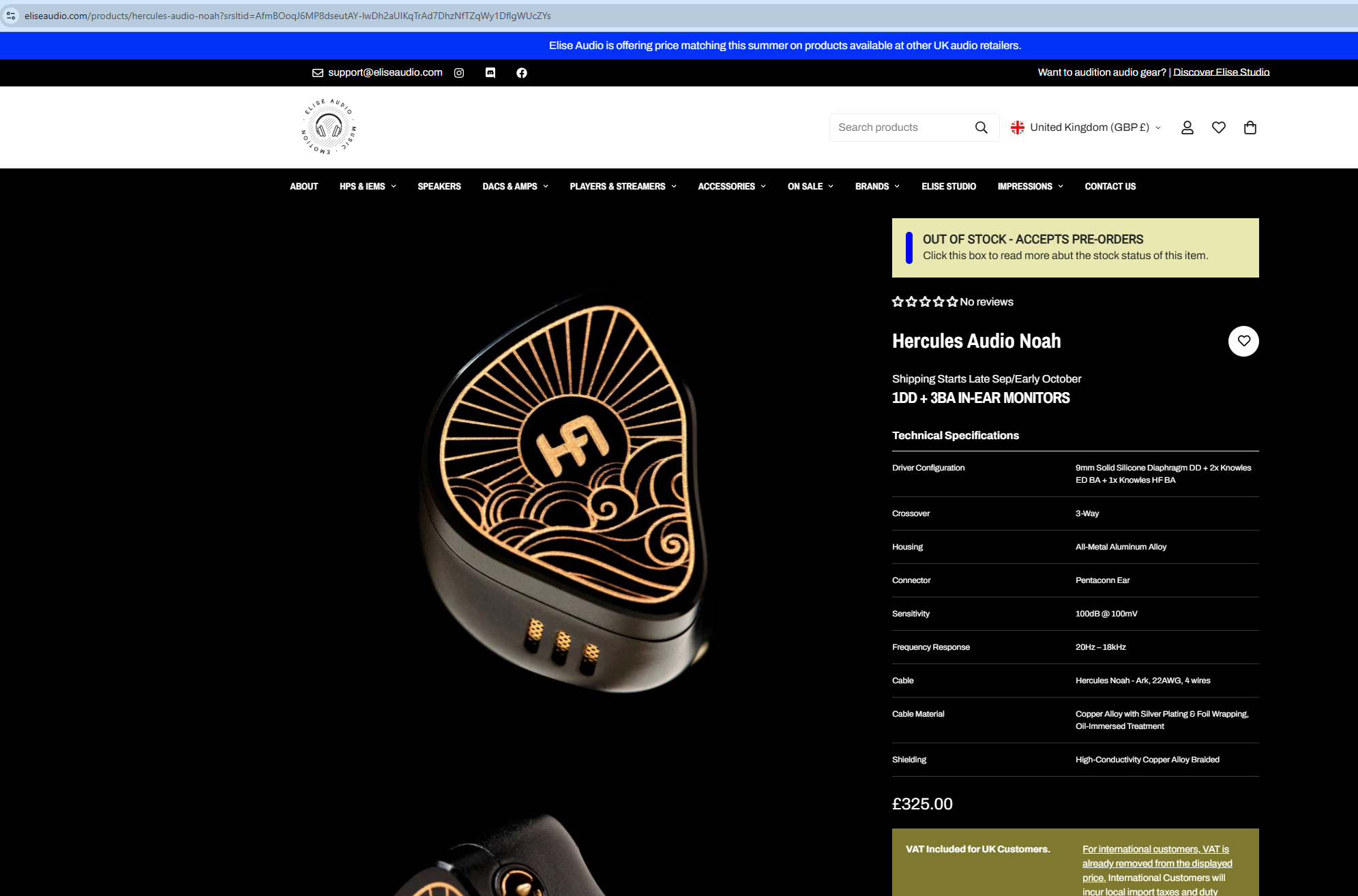 Hercules Audio Moses / Noah - Offical Discussion | Headphone Reviews ...
