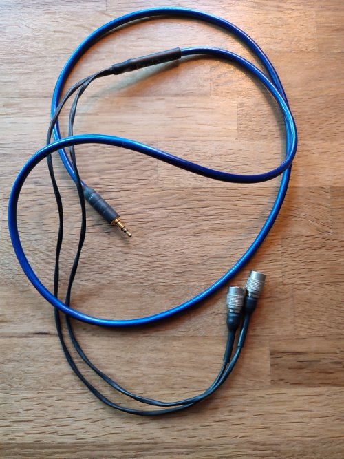 DCA Mr Speakers - Moon Audio Blue Dragon Headphone Cable -1.5M to 3.5mm ...