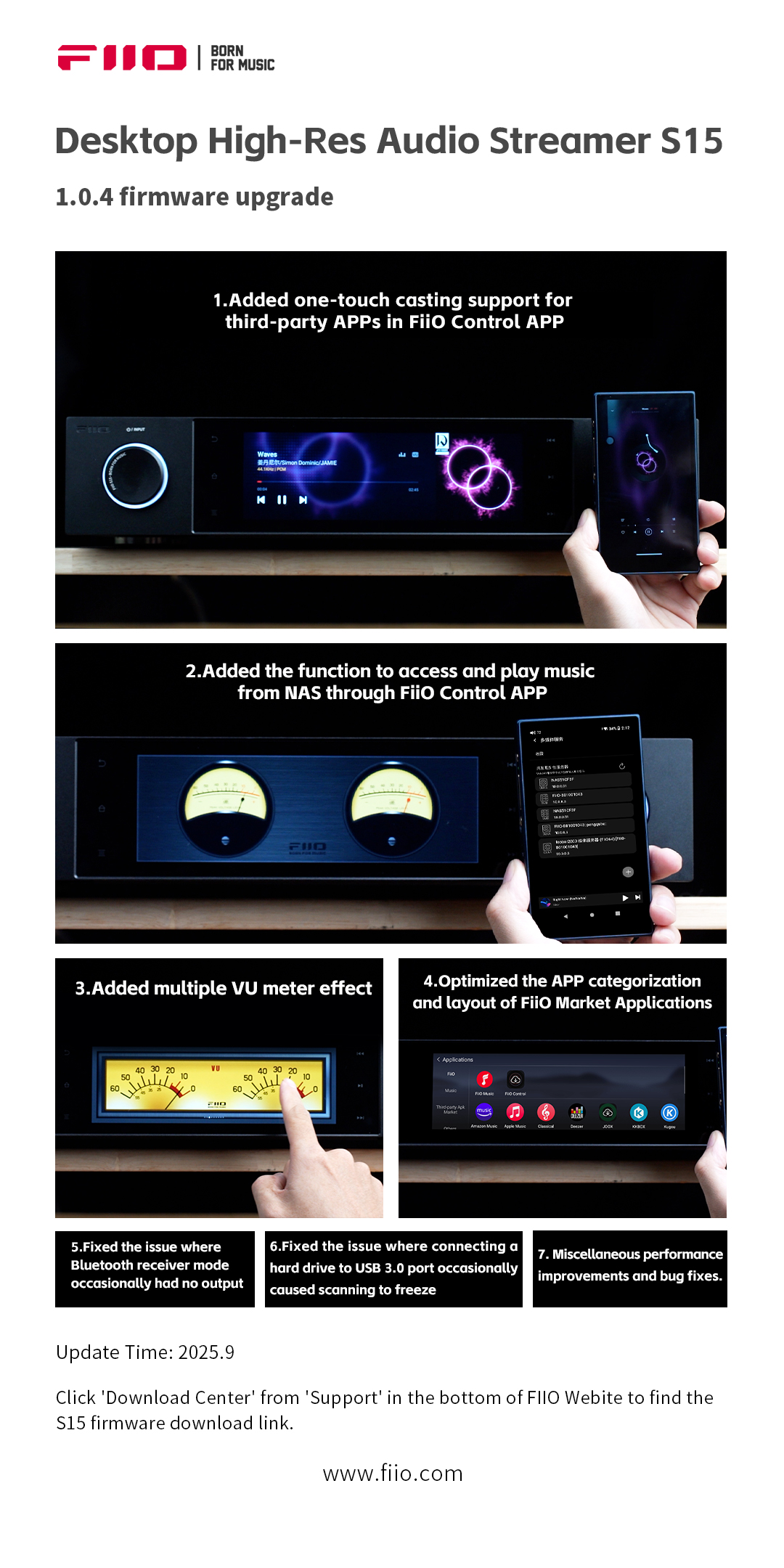 Professional and Versatile, FIIO’s Desktop High-Res Audio Streamer S15 ...