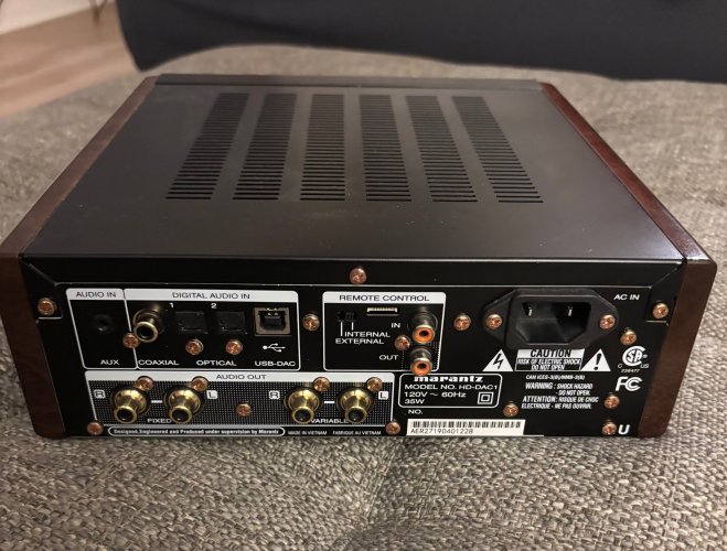 Closed: Marantz HD DAC1 DAC, Pre Amp and Headphone Amplifier ...