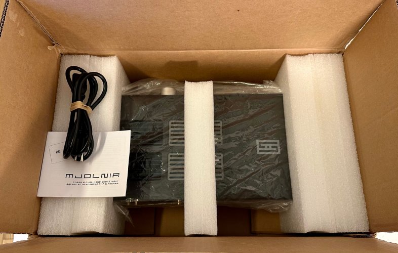 Sold: Schiit Mjolnir 3 Headphone Amp (Class A) - Black - Excellent ...