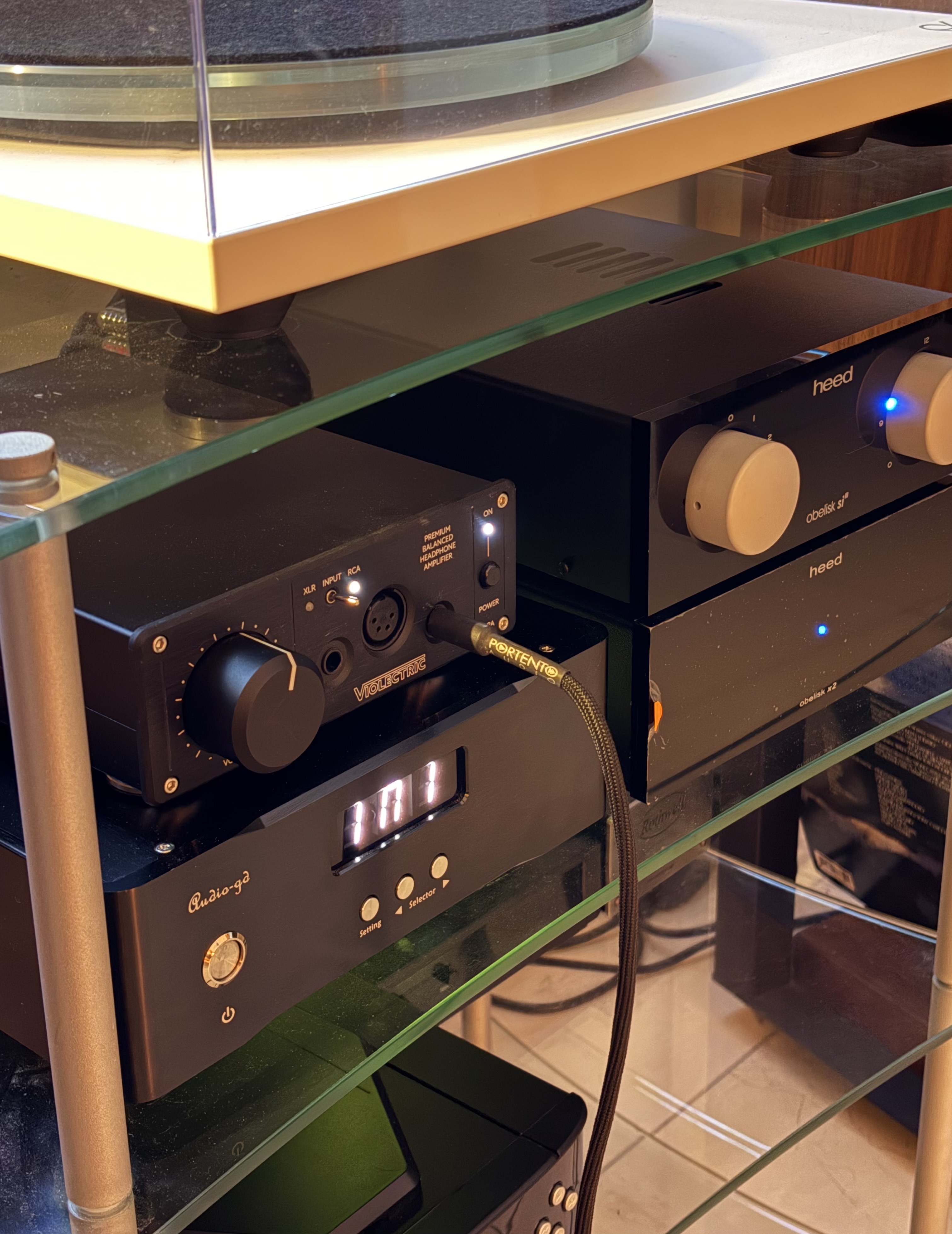 Show us your Head-Fi station at it's current state. No old pictures ...