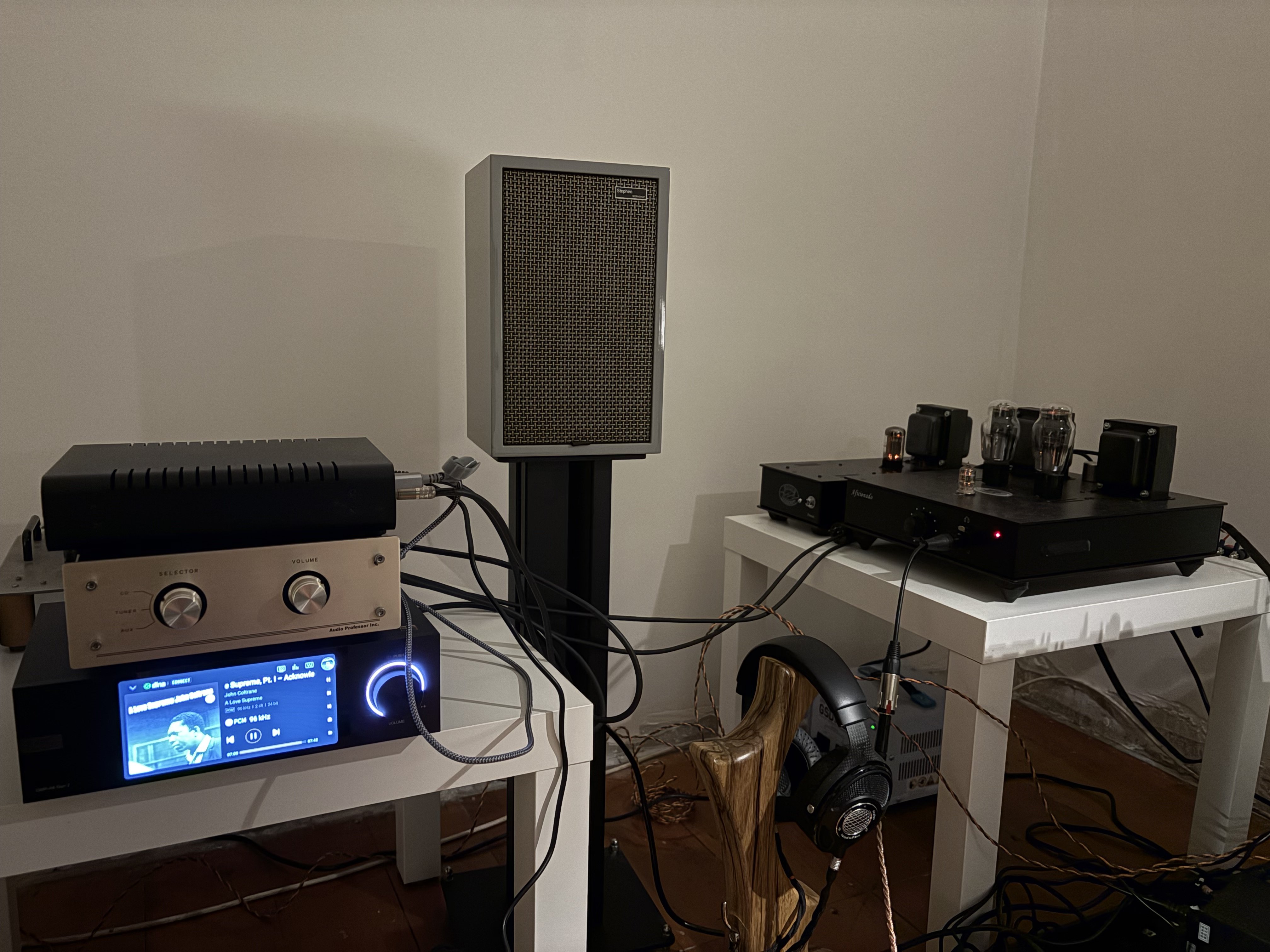 Show us your Head-Fi station at it's current state. No old pictures ...