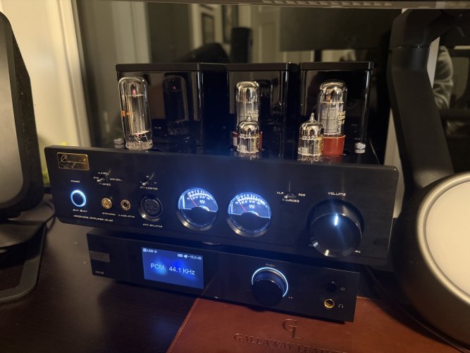 Closed: Cayin HA-2A w/ Genalex Gold Lion tubes, Furutech IC cables ...