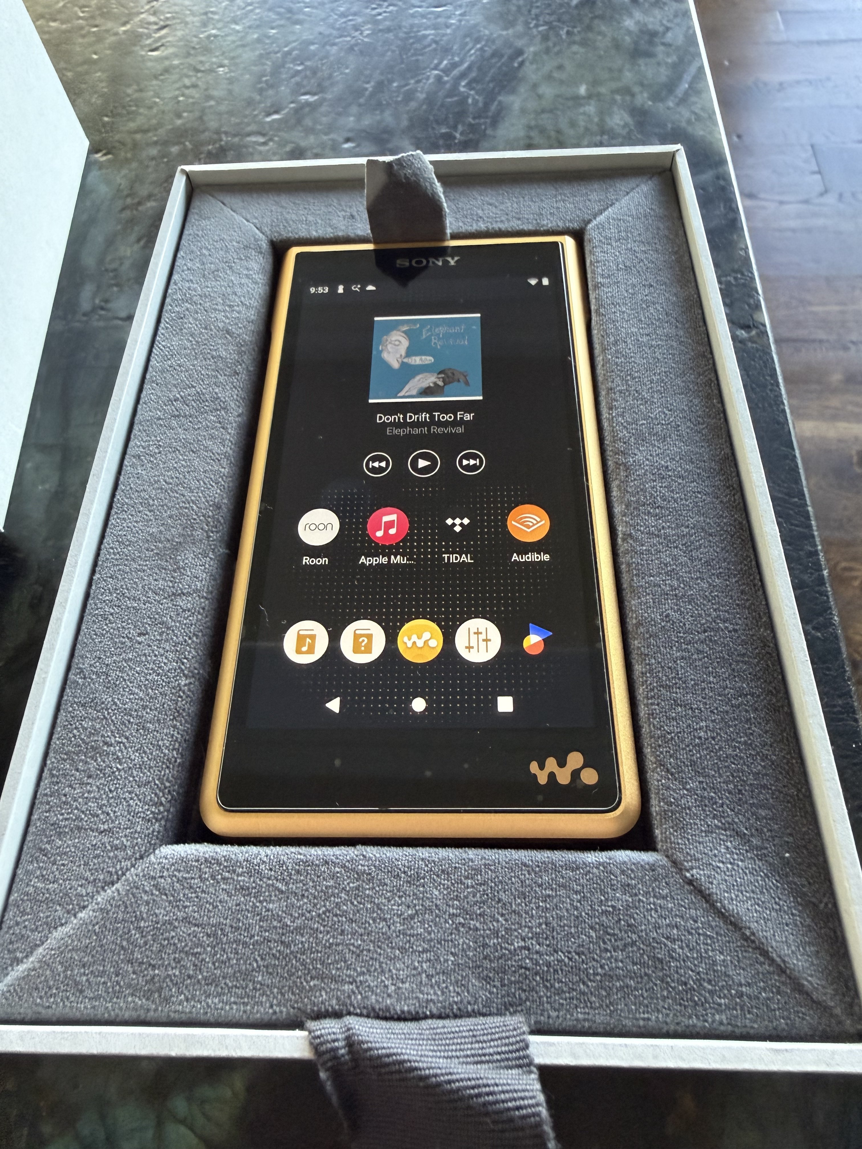 Sold: Sony NW-WM1ZM2 – Flagship Gold Walkman • Excellent Condition ...