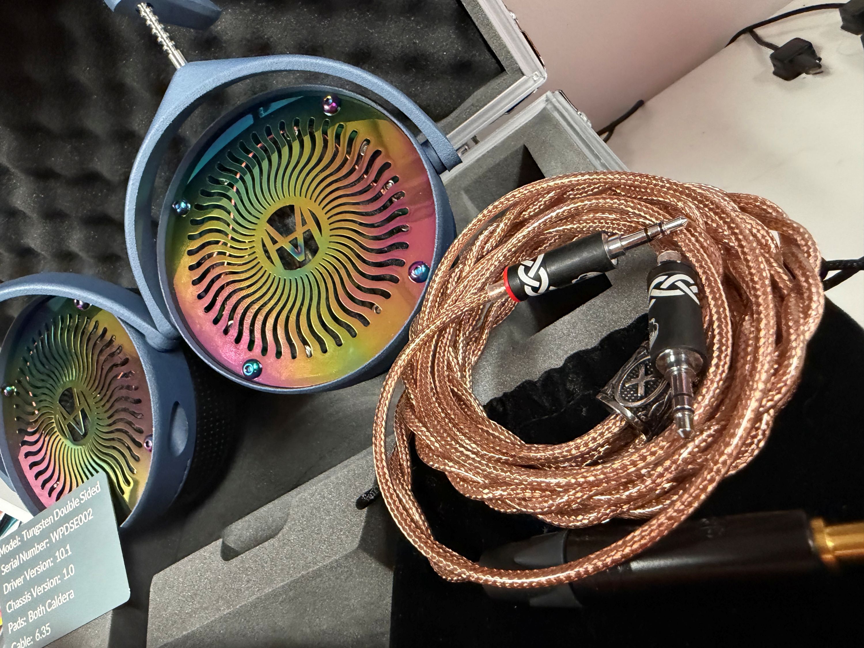 Sold: Custom ModHouse Tungsten Double Sided w/ Extras | Headphone ...