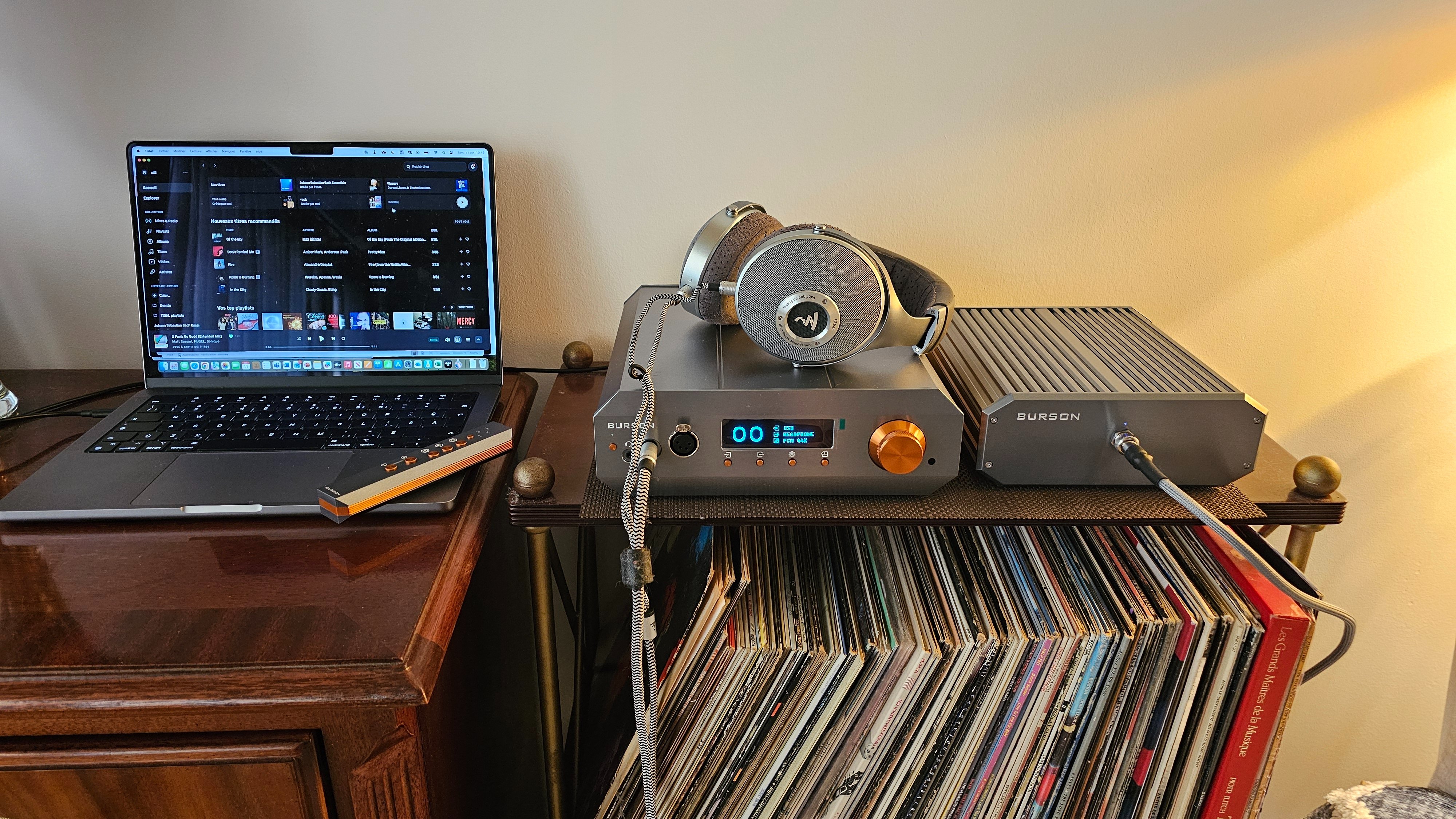 Burson Conductor Voyager with ES9039PRO DAC chip, 2x10W pure Class-A ...