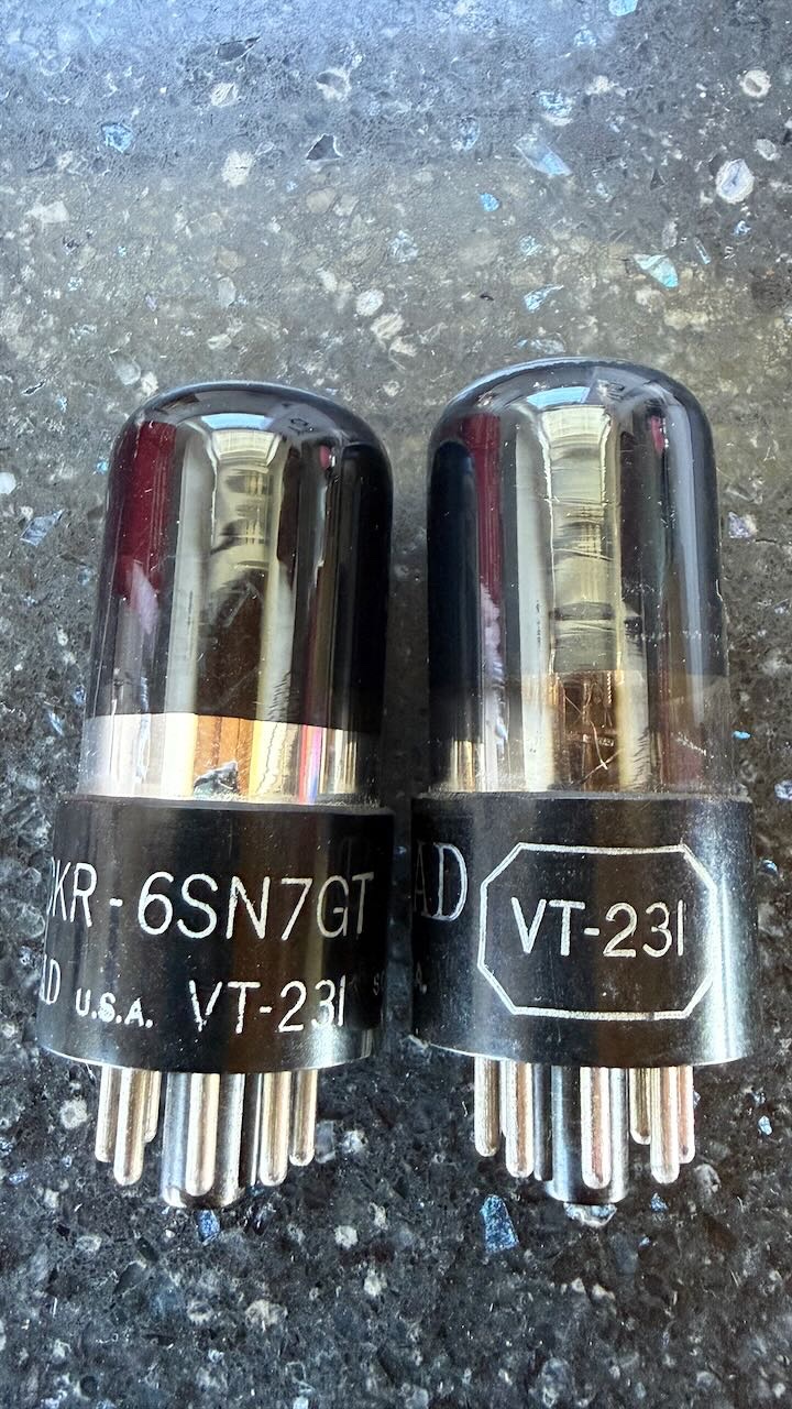 Sold: Ken Rad Black Glass VT-231 - Matched Pair | Headphone Reviews and ...