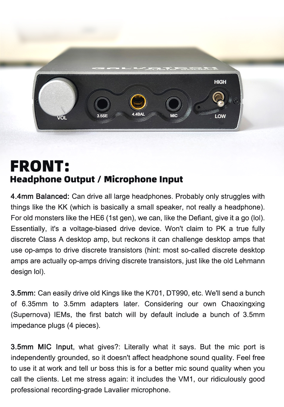 Venture Electronics GALVATRON | Headphone Reviews and Discussion - Head ...