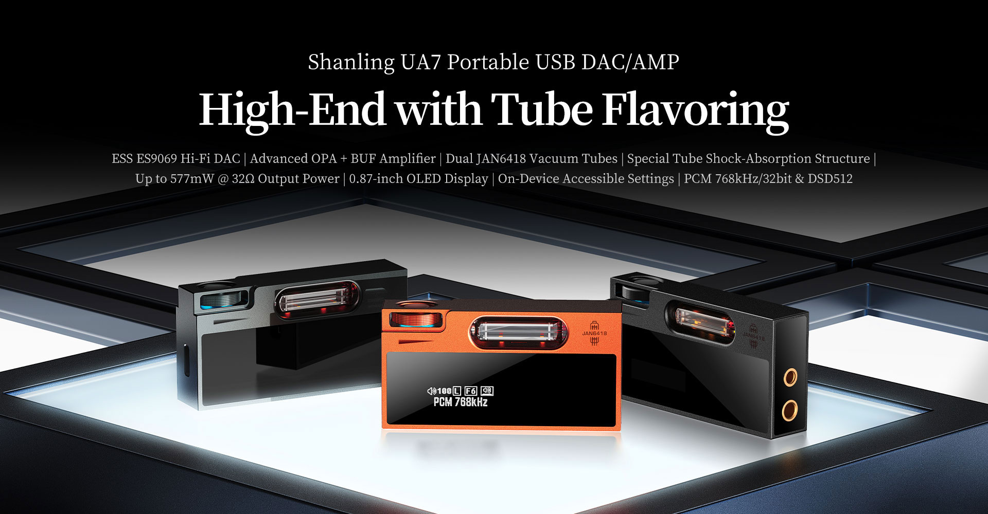 Introducing Shanling UA7 - Hi-Fi Tube USB DAC/AMP at just 269 USD ...
