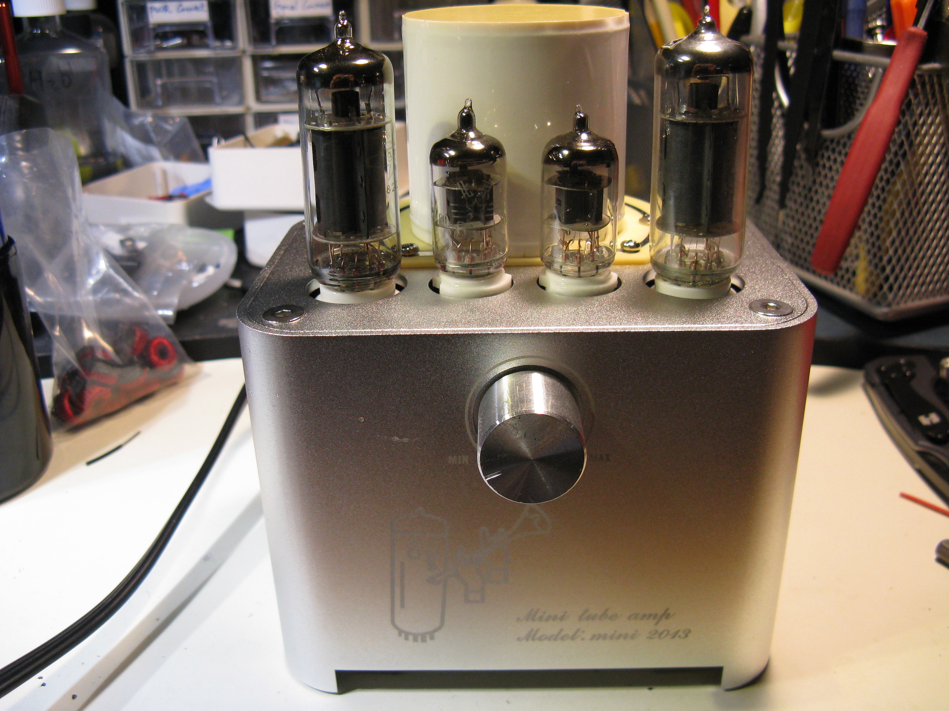 APPJ Mini2013 Tube amp (6J1 pushing 6P1, 3w per channel) | Headphone ...