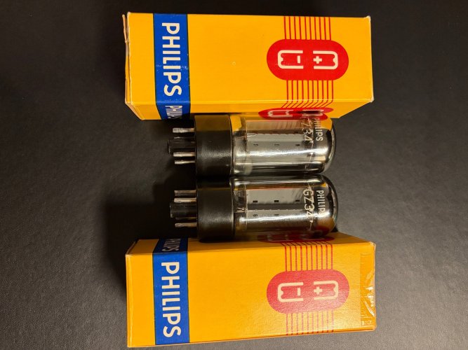 GZ34 / 5AR4 Philips Matched Rectifier Tubes | Headphone Reviews and ...