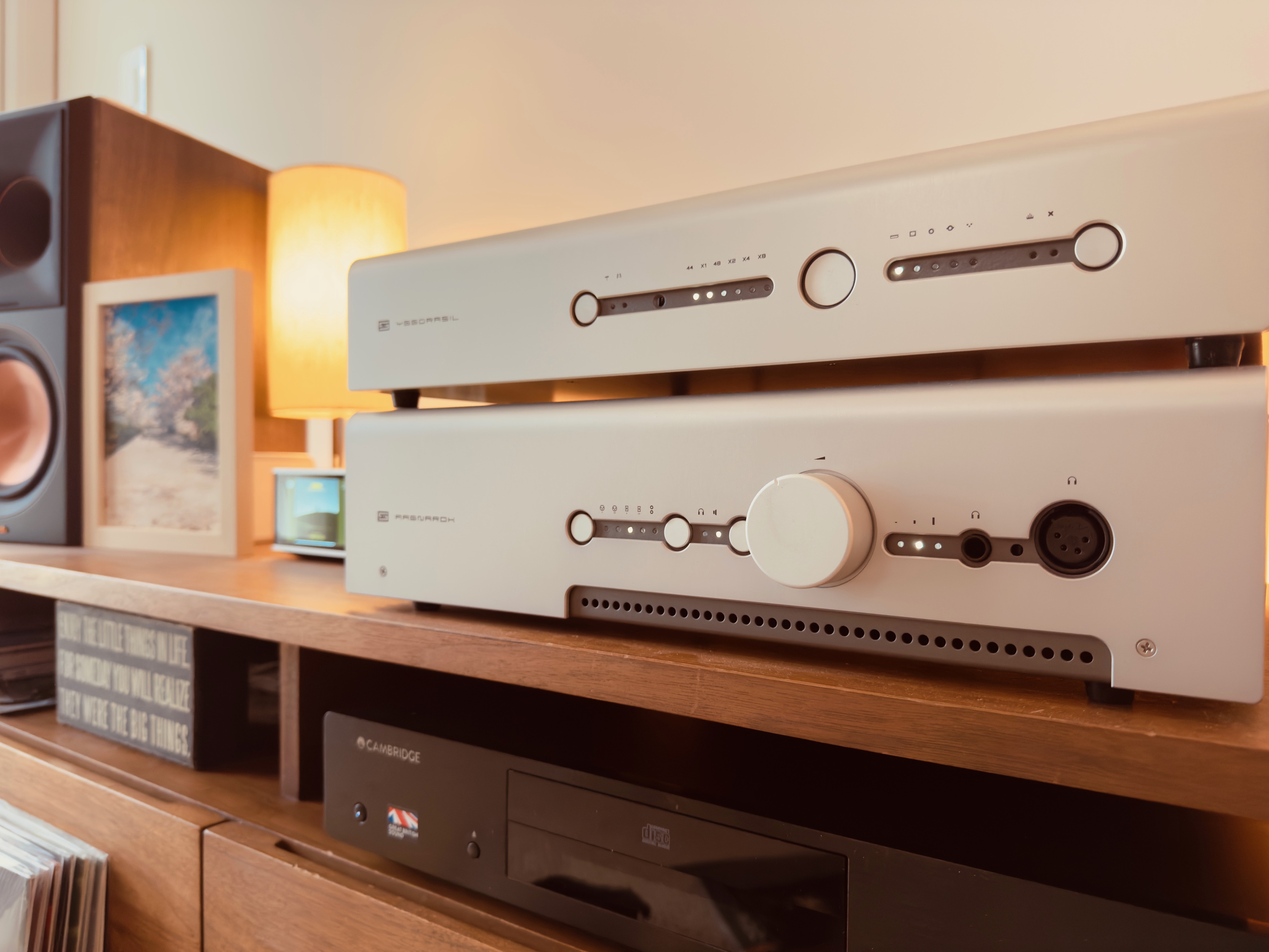 Show us your Head-Fi station at it's current state. No old pictures ...