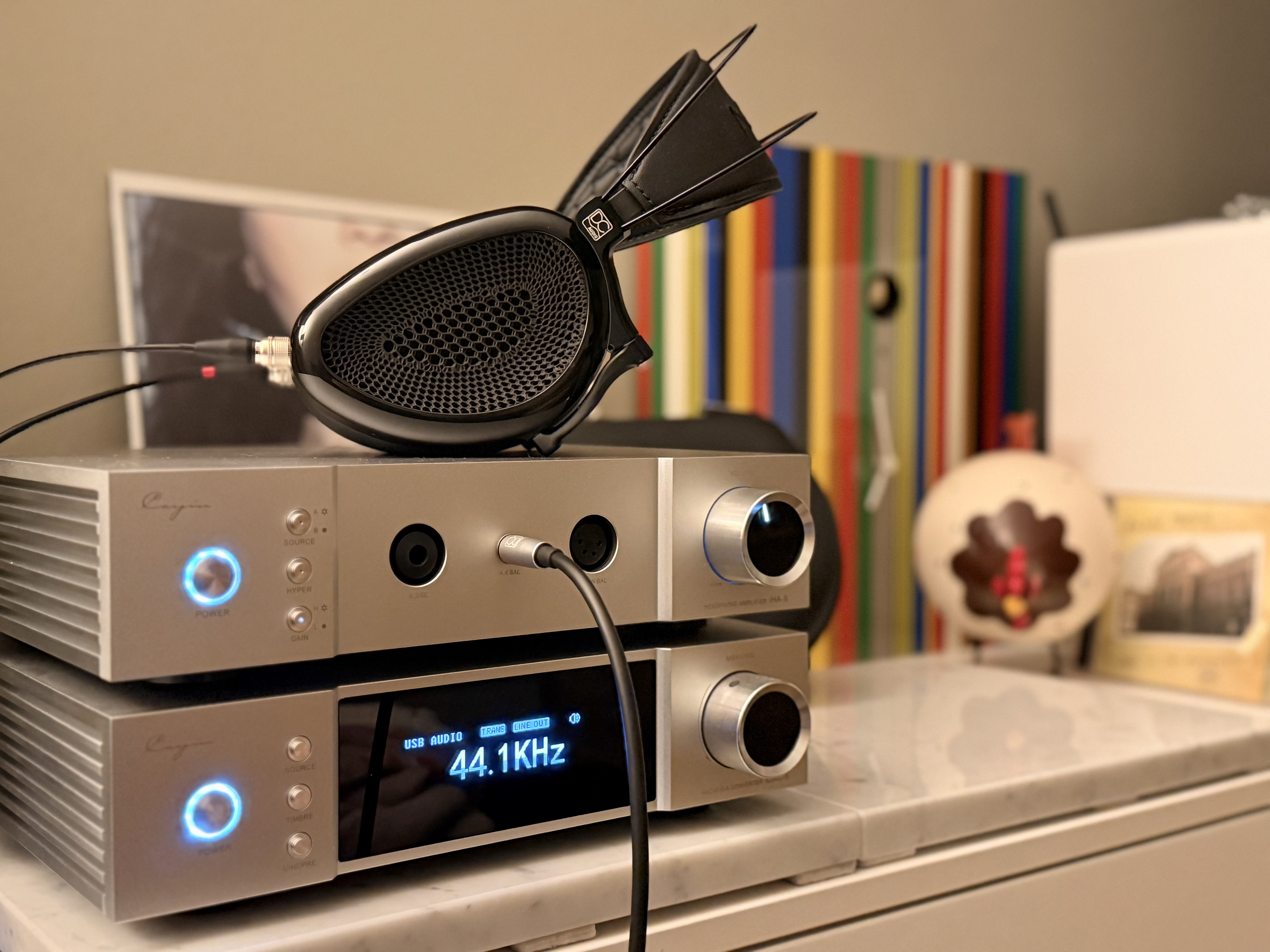 Show us your Head-Fi station at it's current state. No old pictures ...