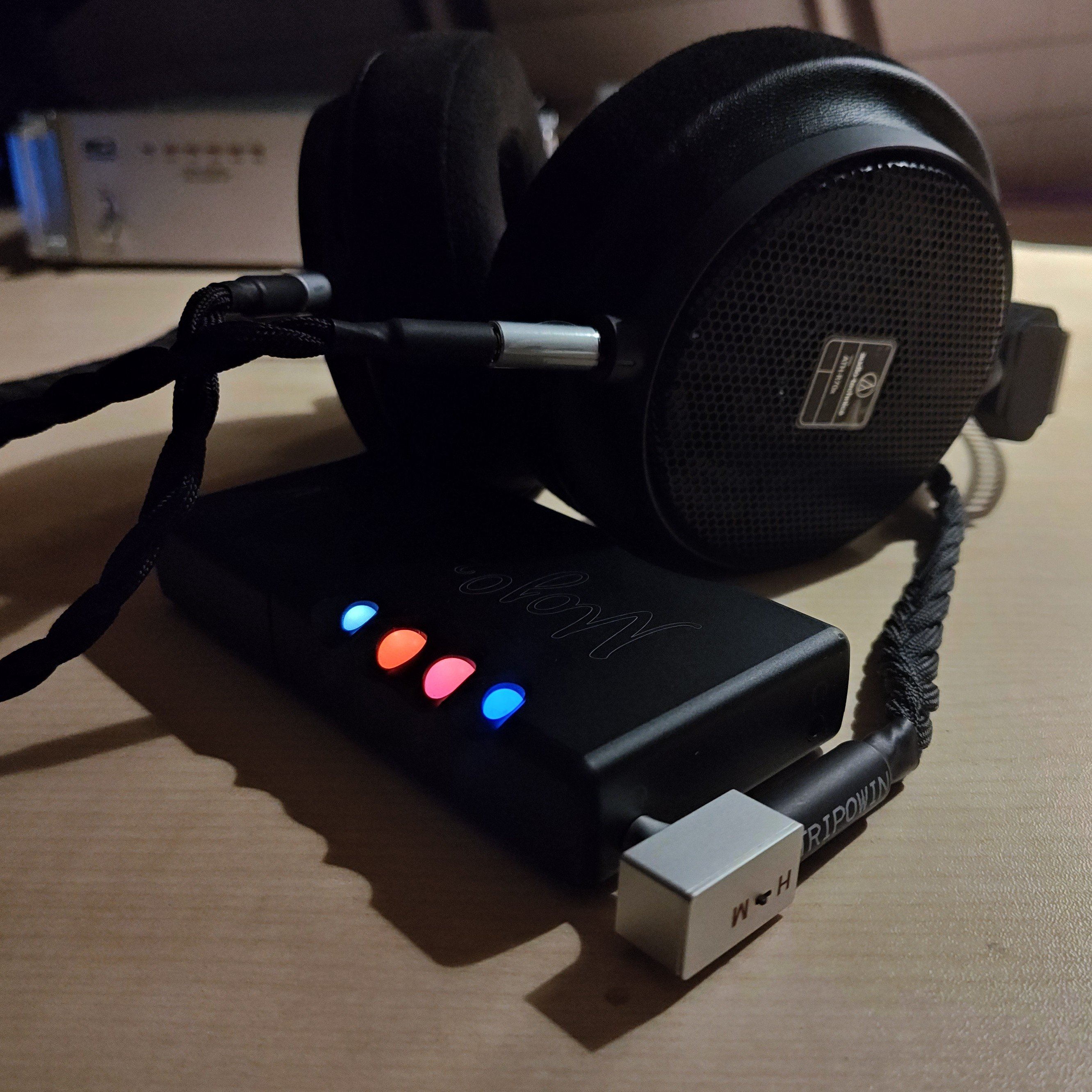 Show us your Head-Fi station at it's current state. No old pictures ...