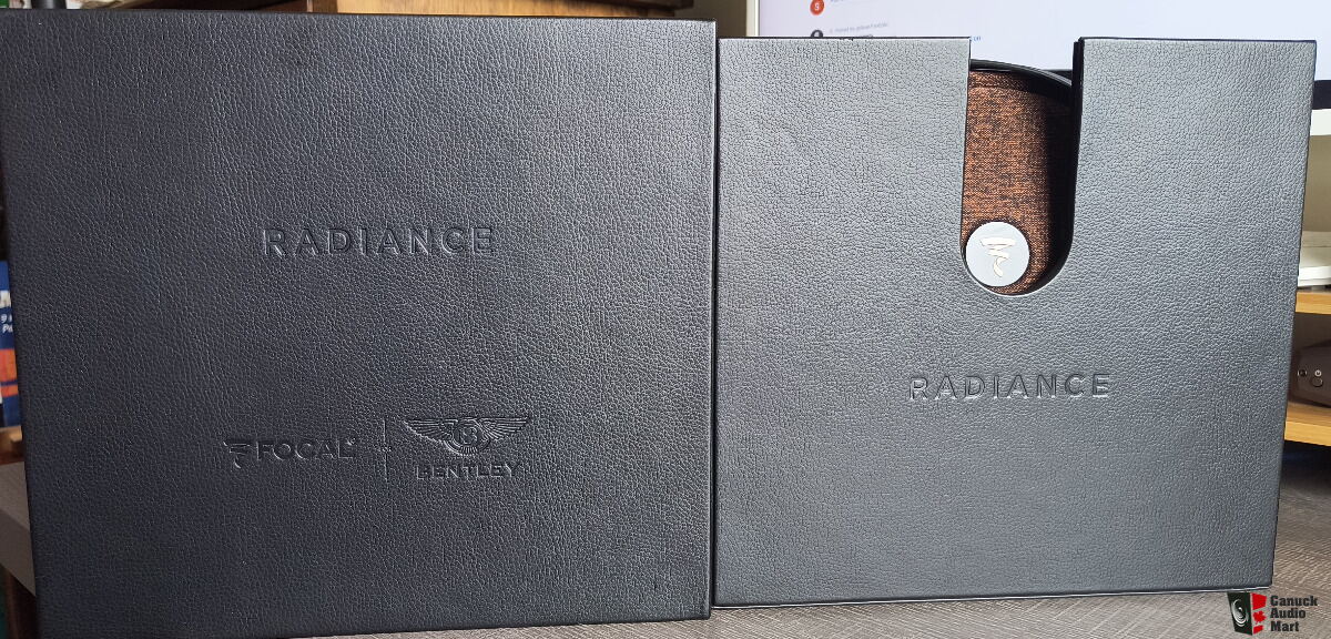 LIKE NEW Focal Radiance - Limited Edition Closed-Back by Bentley (w ...