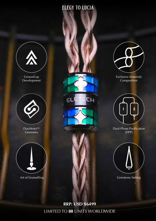 Eletech's Limited Release Ultra Flagship; 'Elegy to Lucia' | Headphone ...
