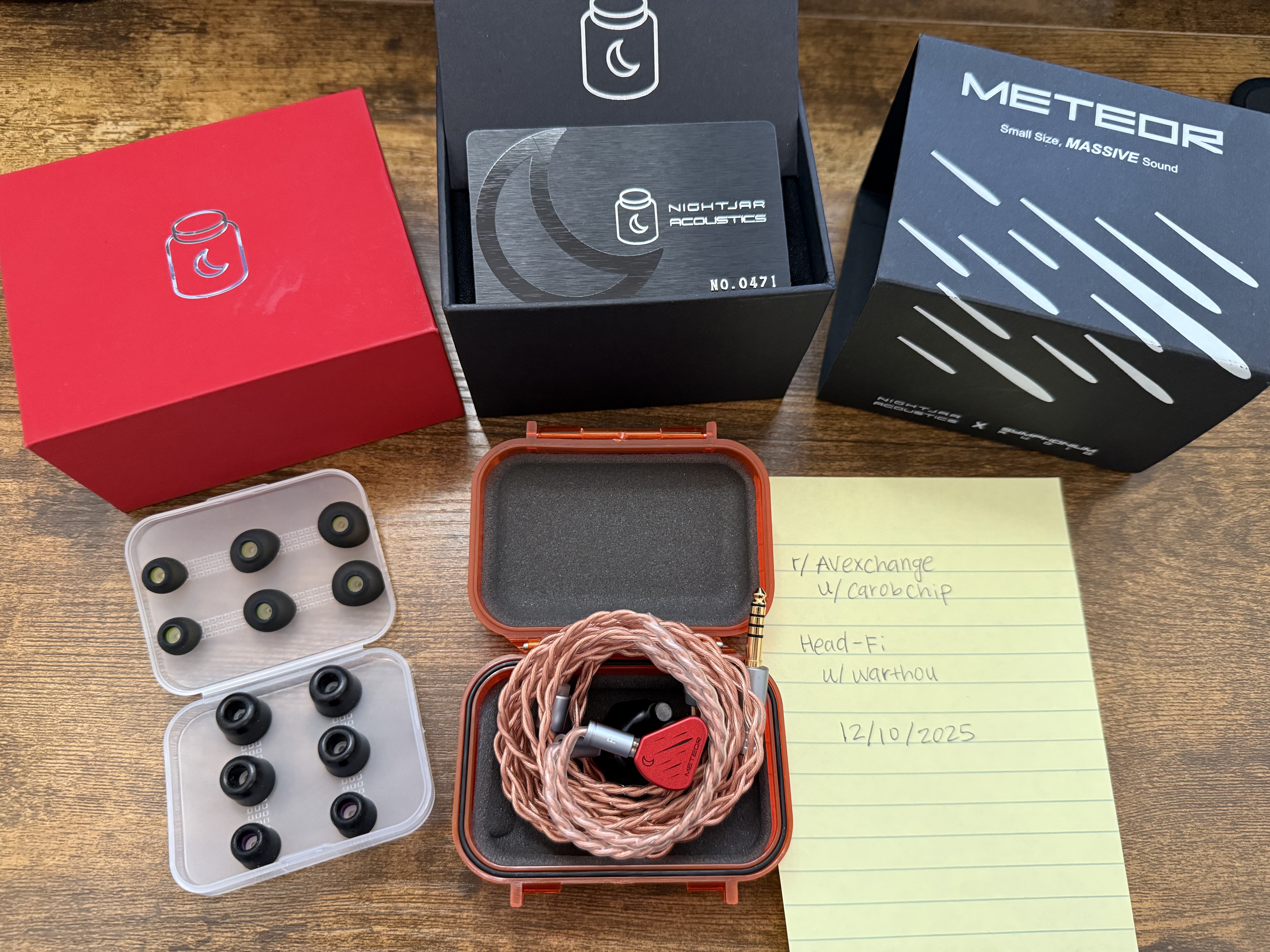 Closed: Symphonium Audio x Nightjar Meteor | Headphone Reviews and ...