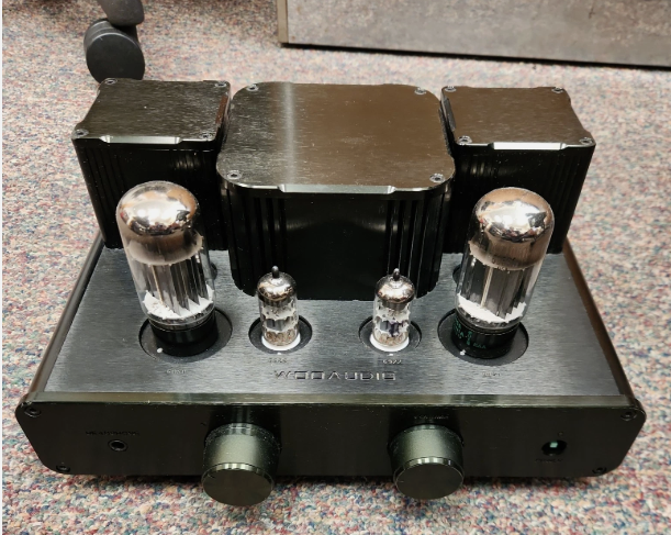 Closed: Woo Audio WA2 OTL Vacuum Tube Headphone Amplifier Black Preamp ...