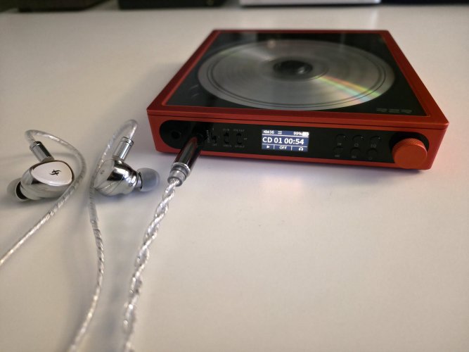 [FIIO DM13] HiFi Balanced Output Portable Stereo CD Player DM13 Is ...