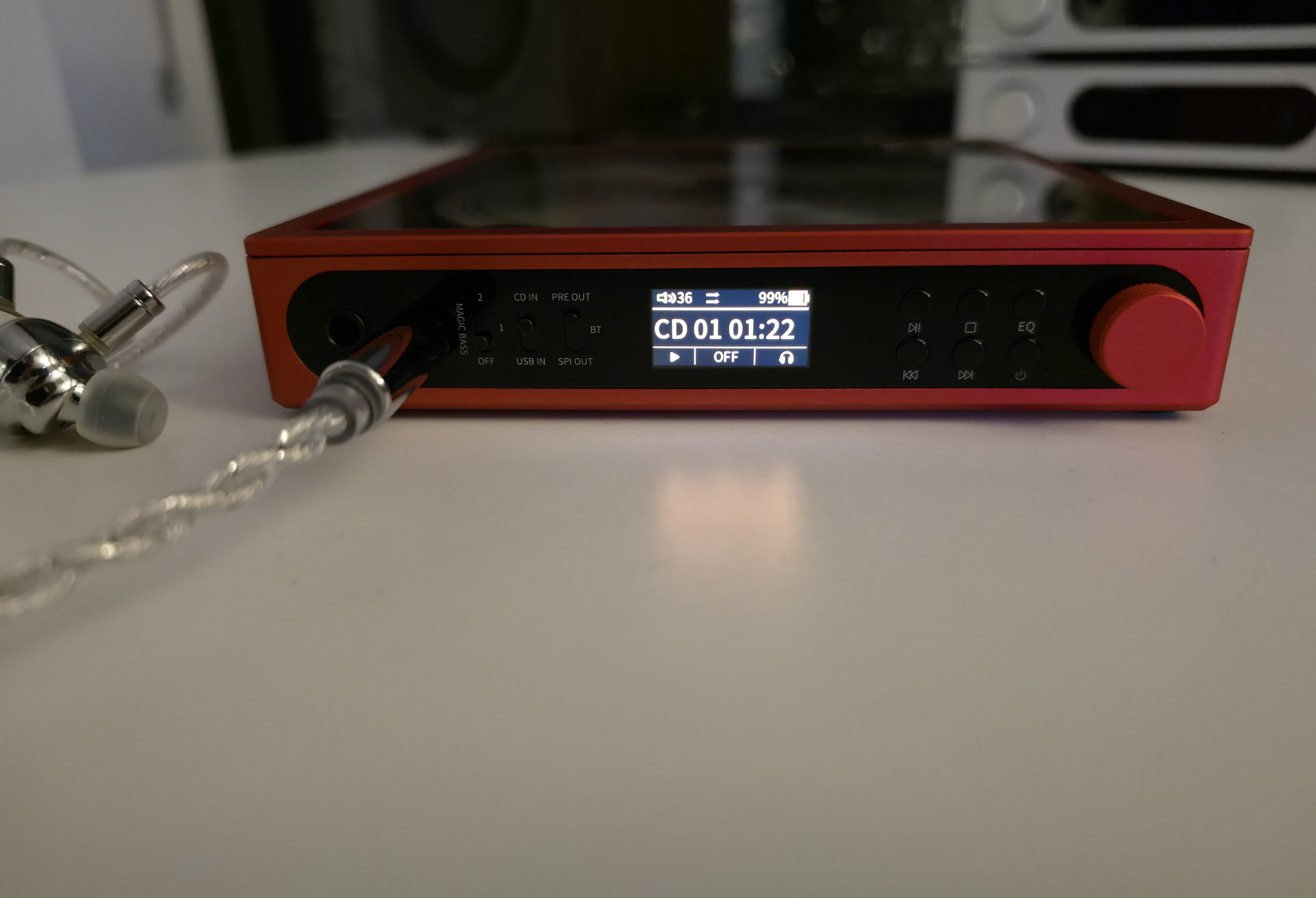 [FIIO DM13] HiFi Balanced Output Portable Stereo CD Player DM13 Is ...