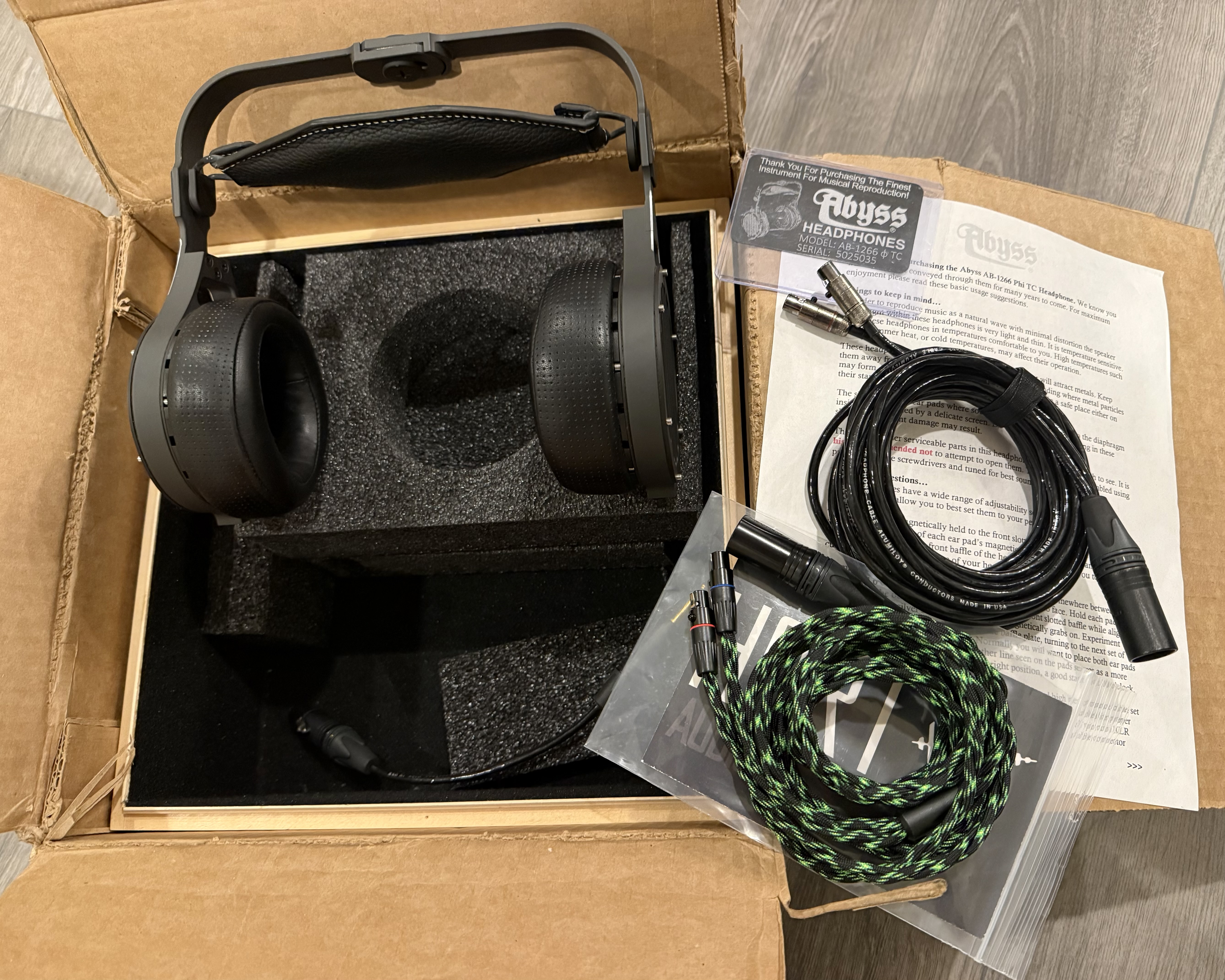 Abyss 1266 TC | Headphone Reviews and Discussion - Head-Fi.org