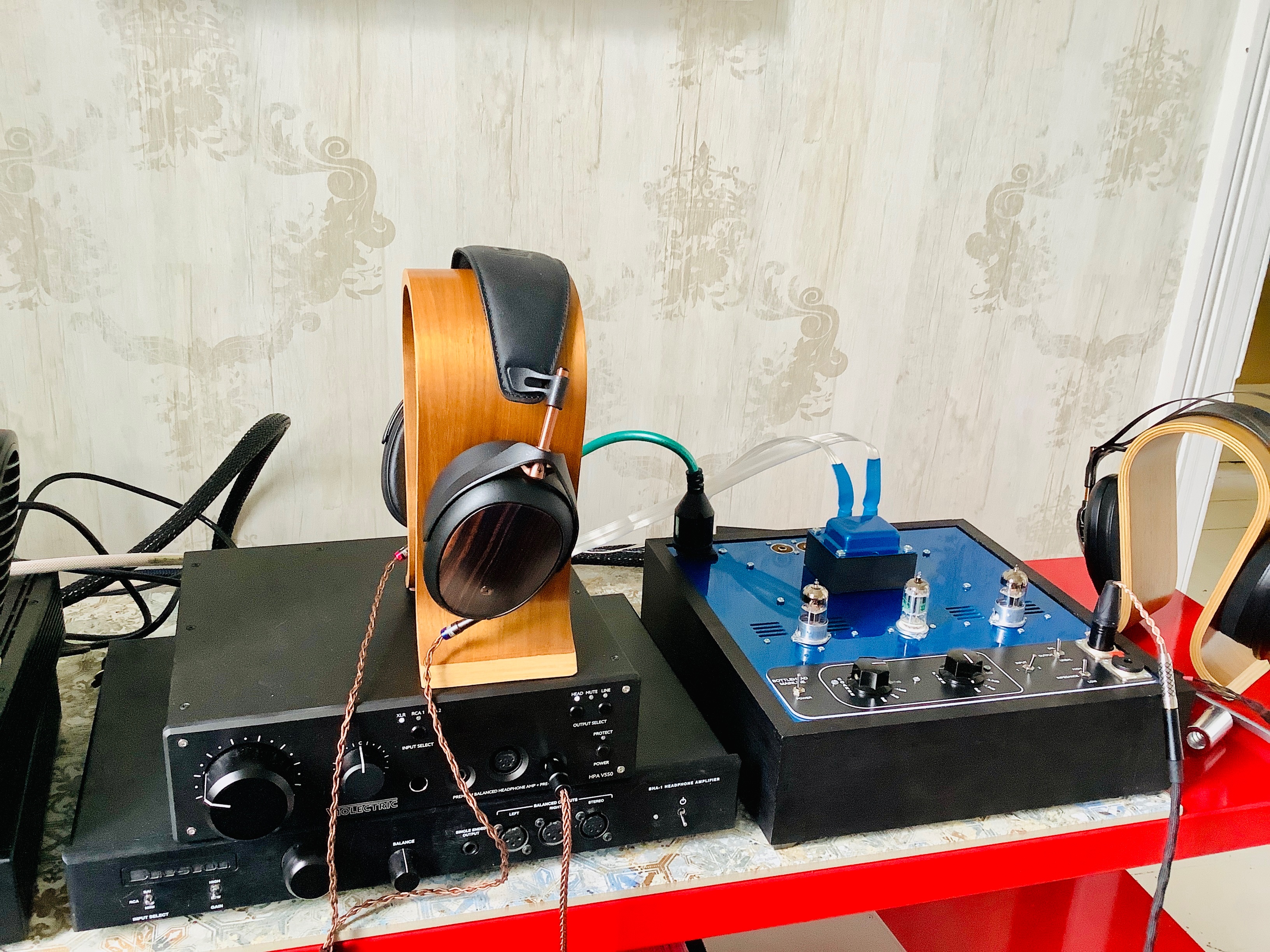 Show us your Head-Fi station at it's current state. No old pictures ...
