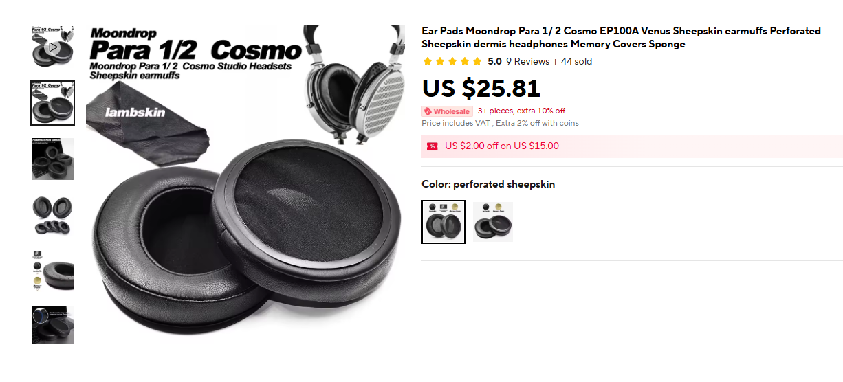 Moondrop HORIZON, PARA, PARA-II (fitted with the YAXI Comfort TH900 ...