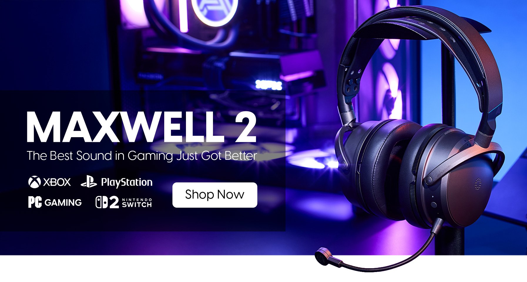 Audeze Maxwell 2 XB and PS - Shipping Now - ANC Version In Spring '26 ...