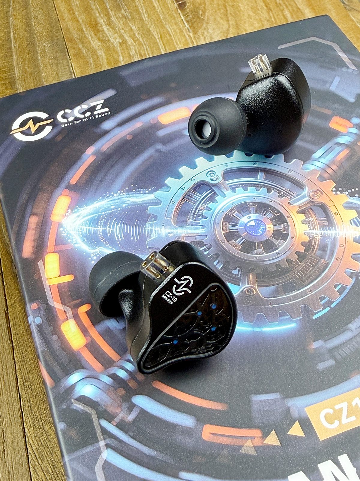 【CCZ TianGong CZ10】1DD 4BA All-metal HIFI in Ear Earphones, Precision ...