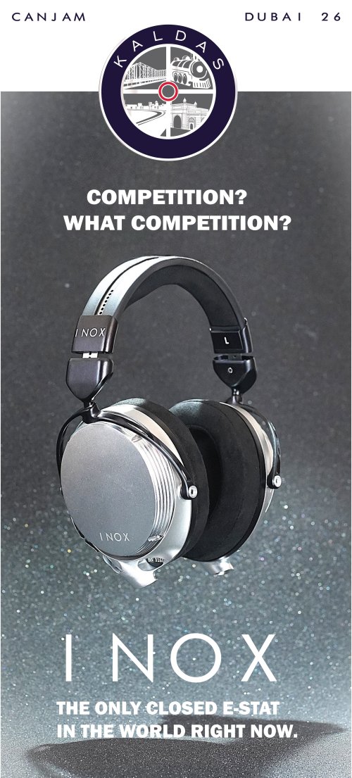 Kaldas Research INOX: The World's First Consumer Closed-Back ...