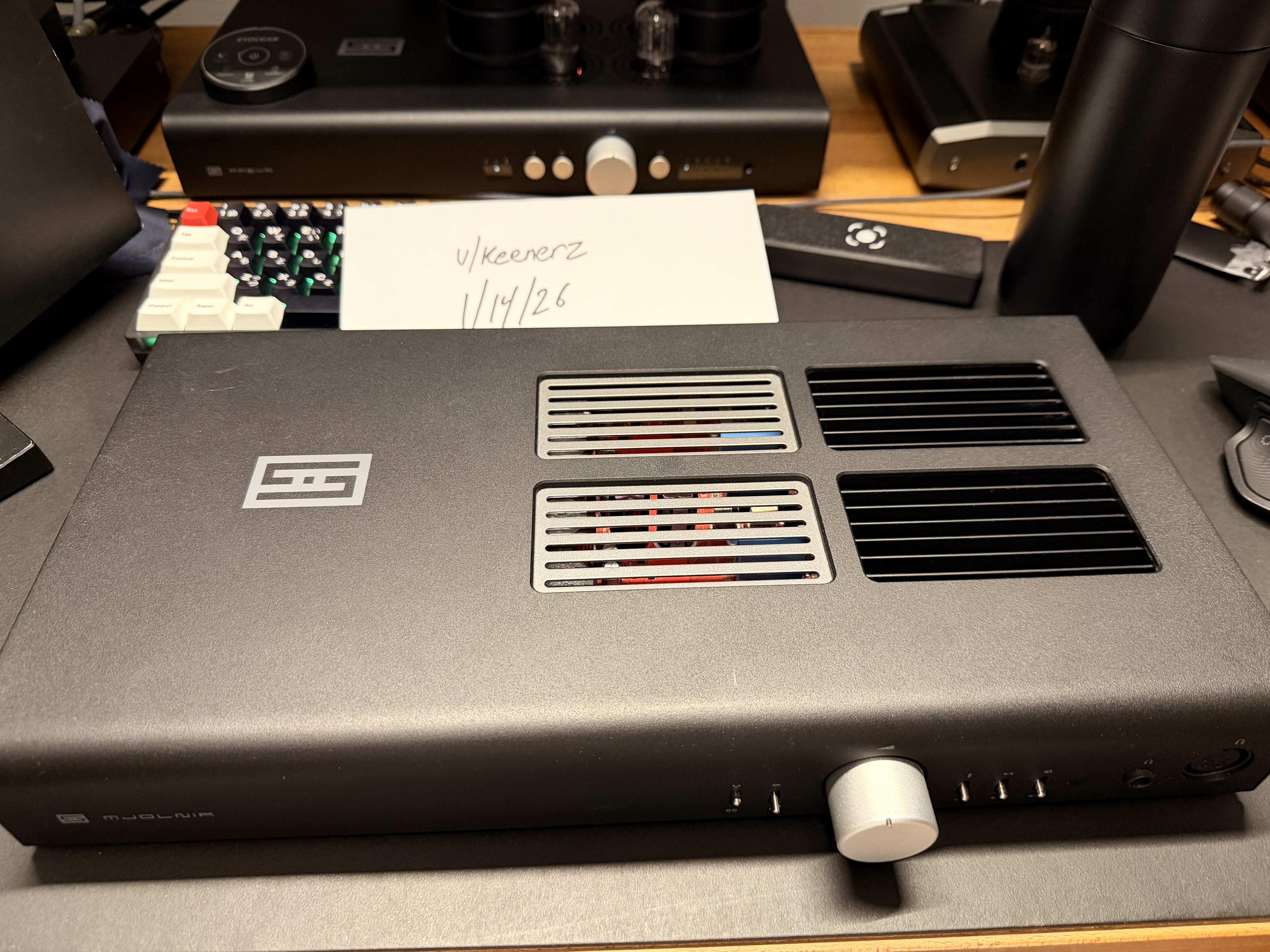Sold: Schiit Mjolnir 3 Headphone Amplifier - Black | Headphone Reviews ...