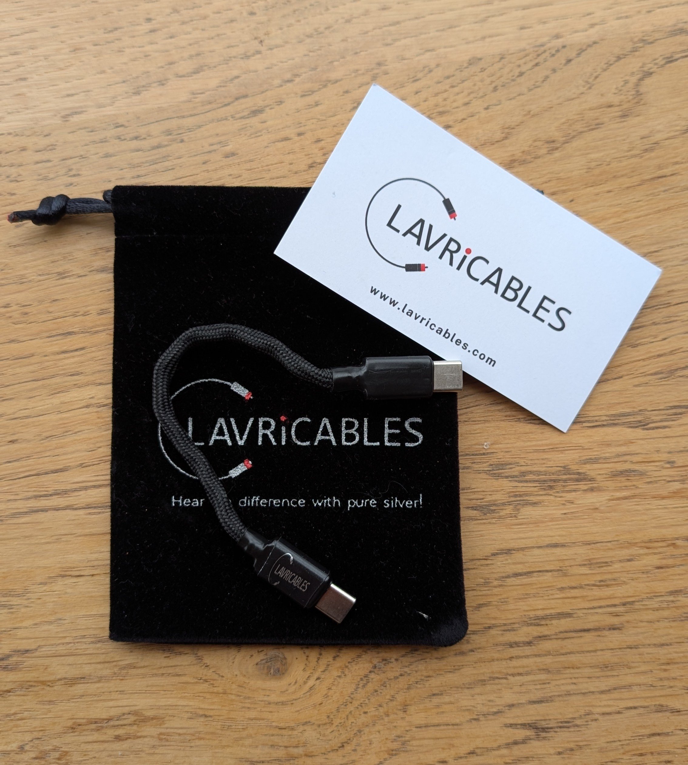 Lavricables Reference Silver USB C OTG - 23awg | Headphone Reviews and ...