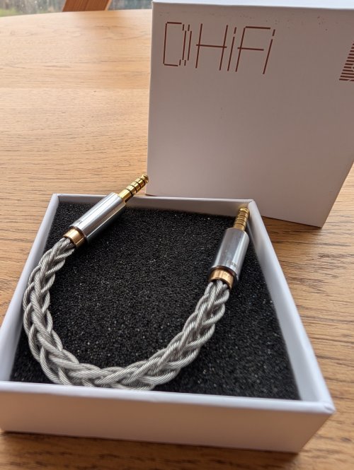 Closed: DDHifi BC44B 4.4mm Male Balanced Jack Cable Silver / OFC Copper ...