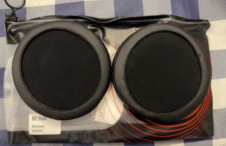 Sold: ZMF Pad Combo - Universe & BE2 Perforated Lambskin | Headphone ...