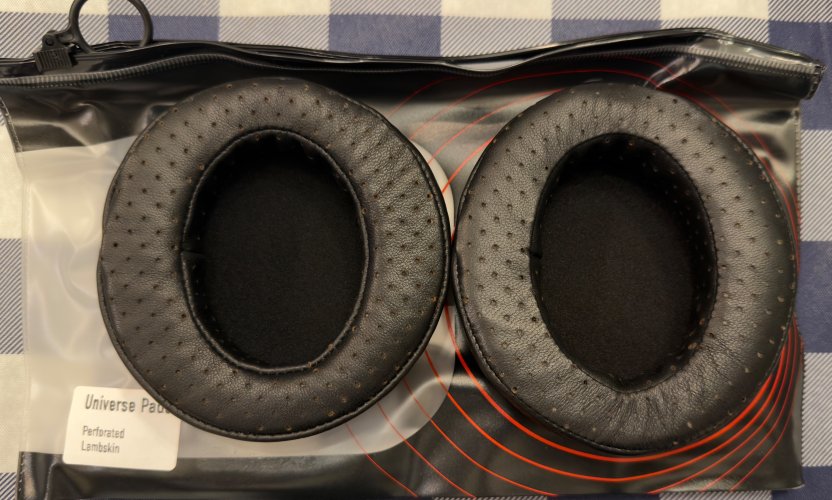 Sold: ZMF Pad Combo - Universe & BE2 Perforated Lambskin | Headphone ...