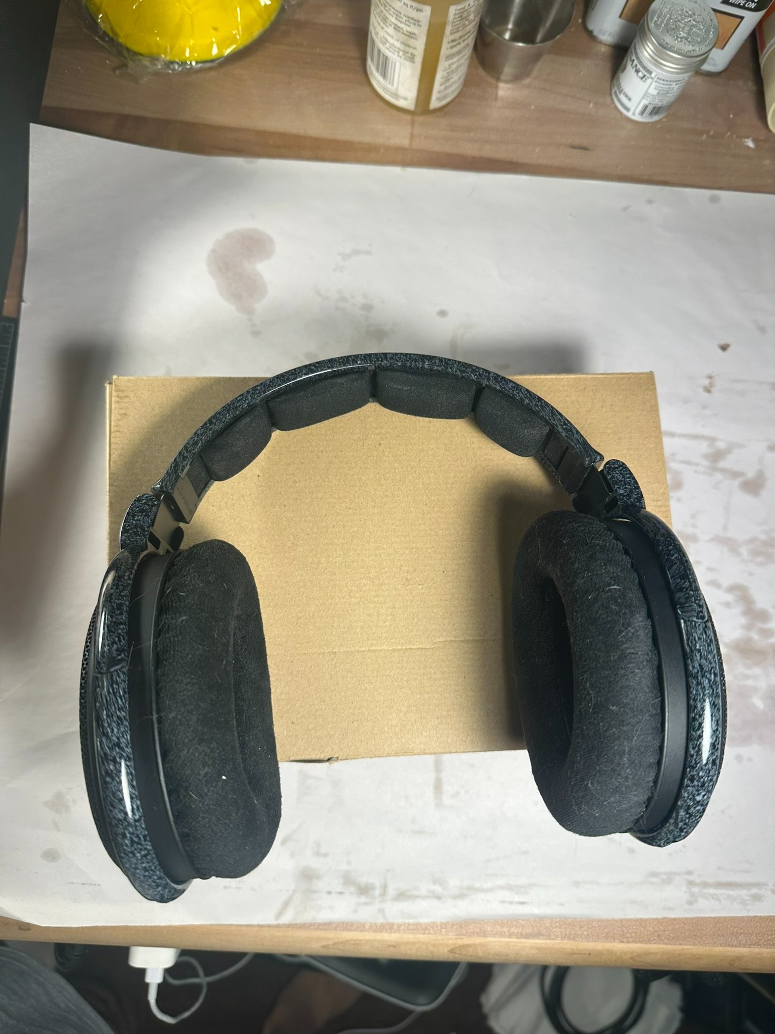 Sold: HD600 Marble (Made in Ireland) *Channel Imbalance* | Headphone ...