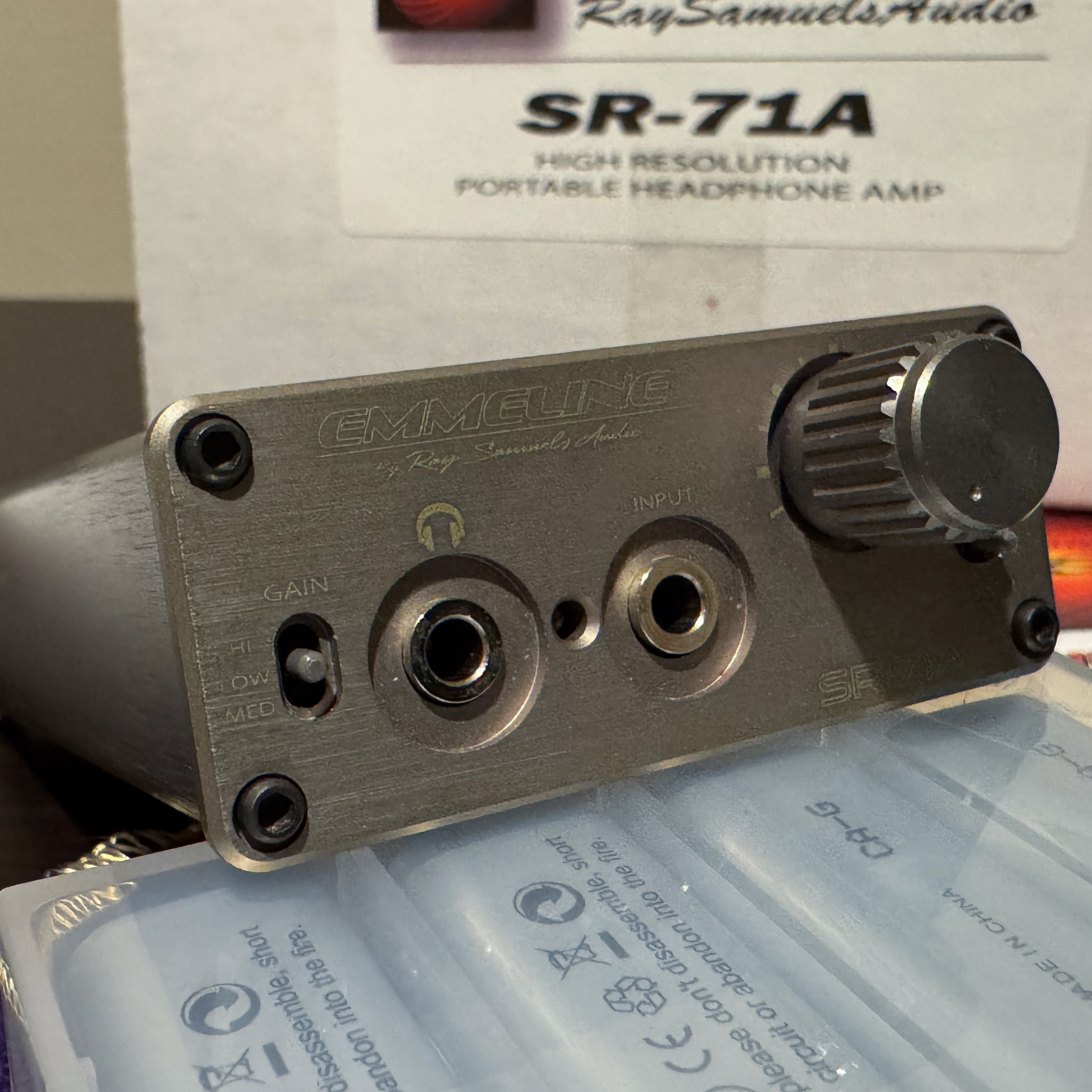 Closed: Ray Samuels Audio (RSA) SR-71A Blackbird Portable Headphone ...