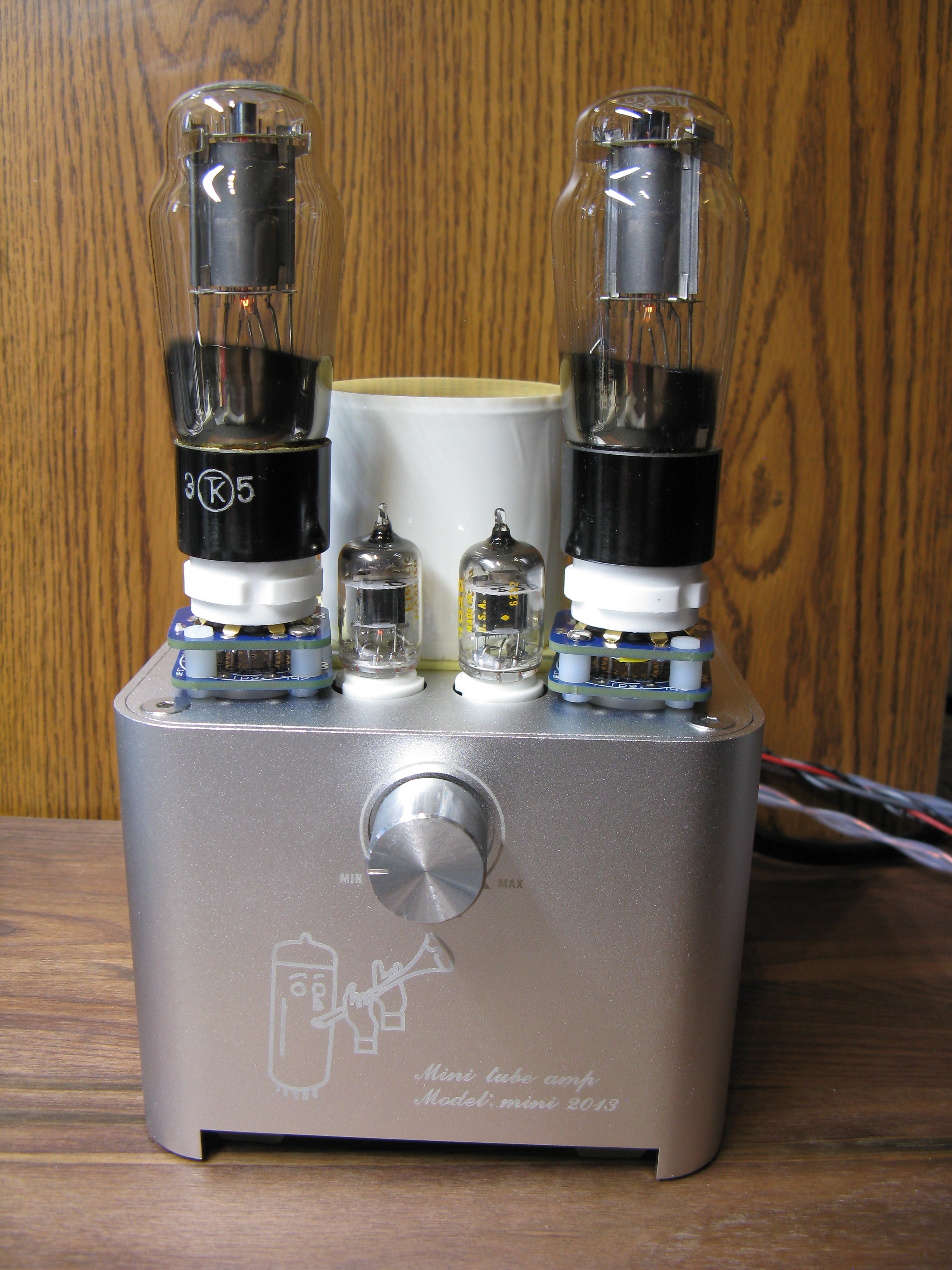 APPJ Mini2013 Tube amp (6J1 pushing 6P1, 3w per channel) | Headphone ...