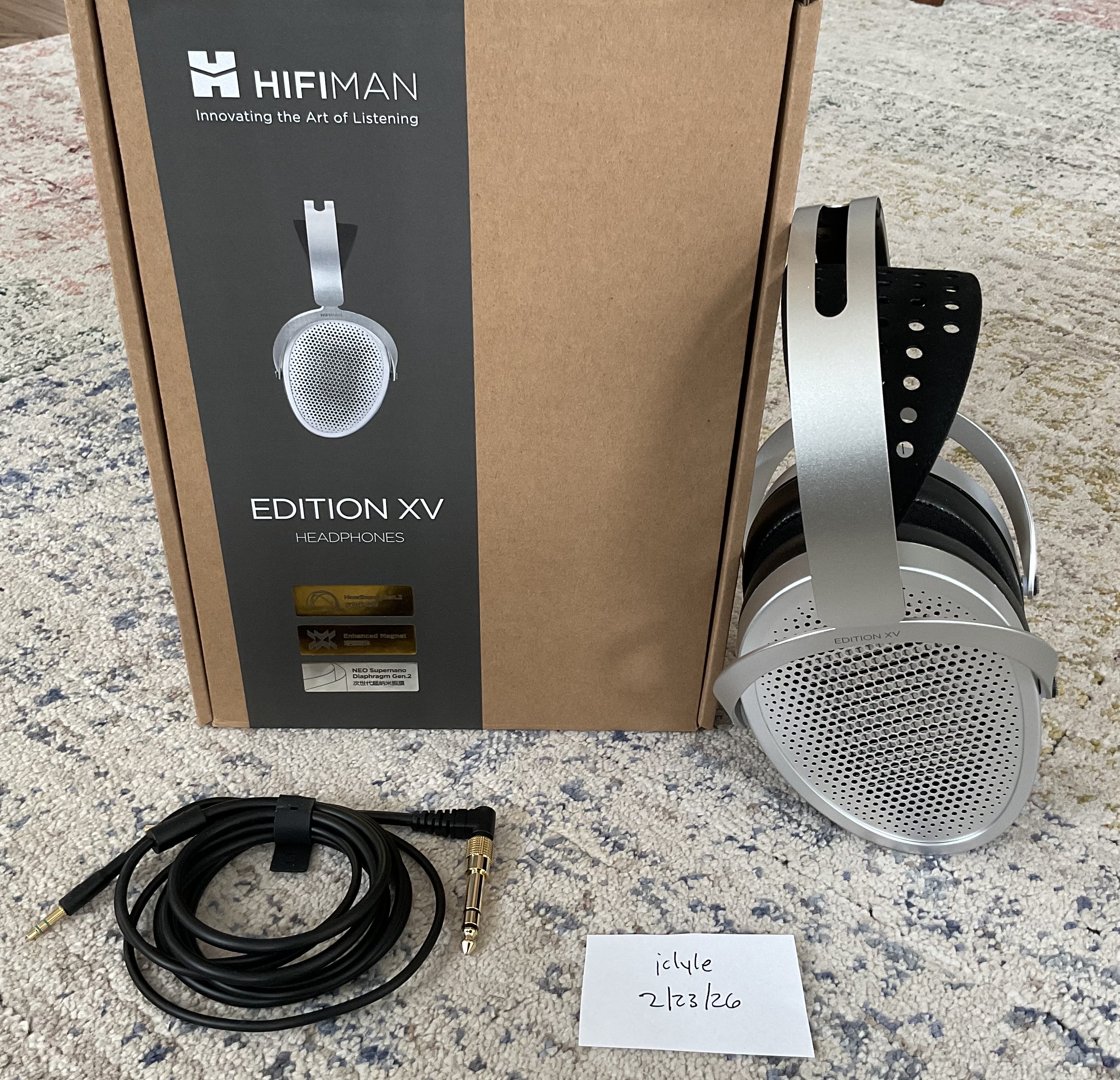Sold: HifiMan Edition XV | Headphone Reviews and Discussion - Head-Fi.org